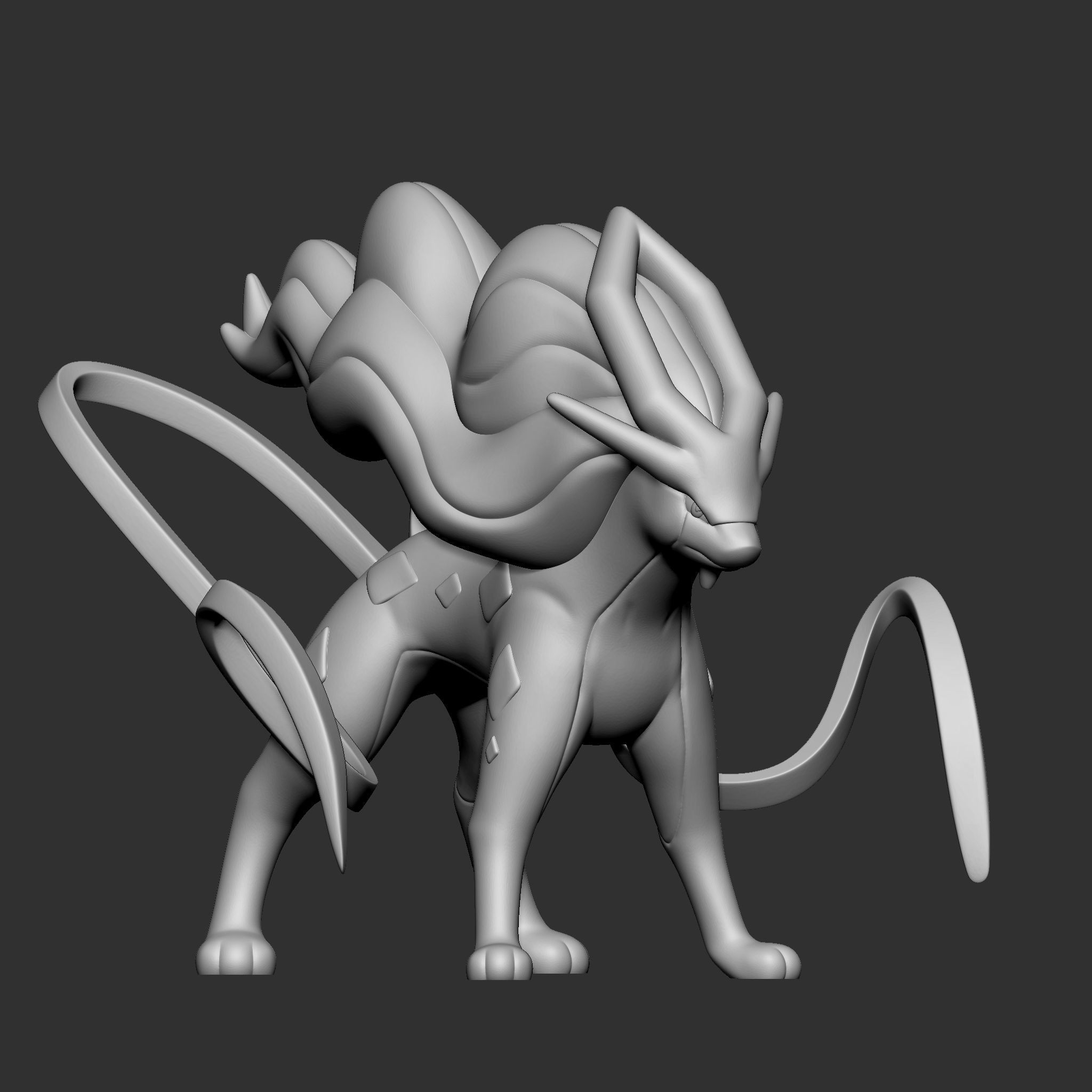 LEGENDARY BEAST POKEMONS 3D model 3D printable | CGTrader