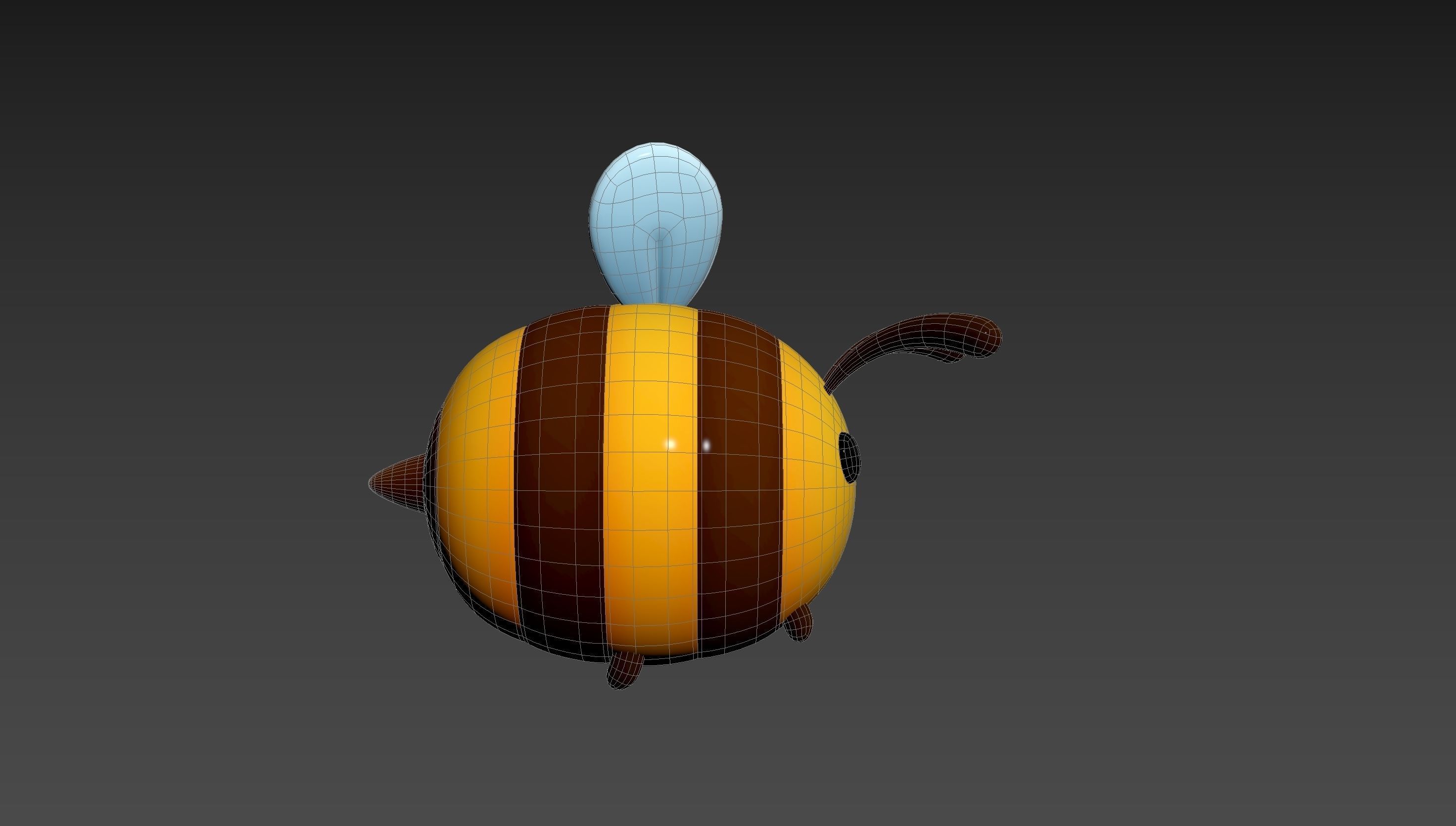 Character202 Bee 3D model | CGTrader