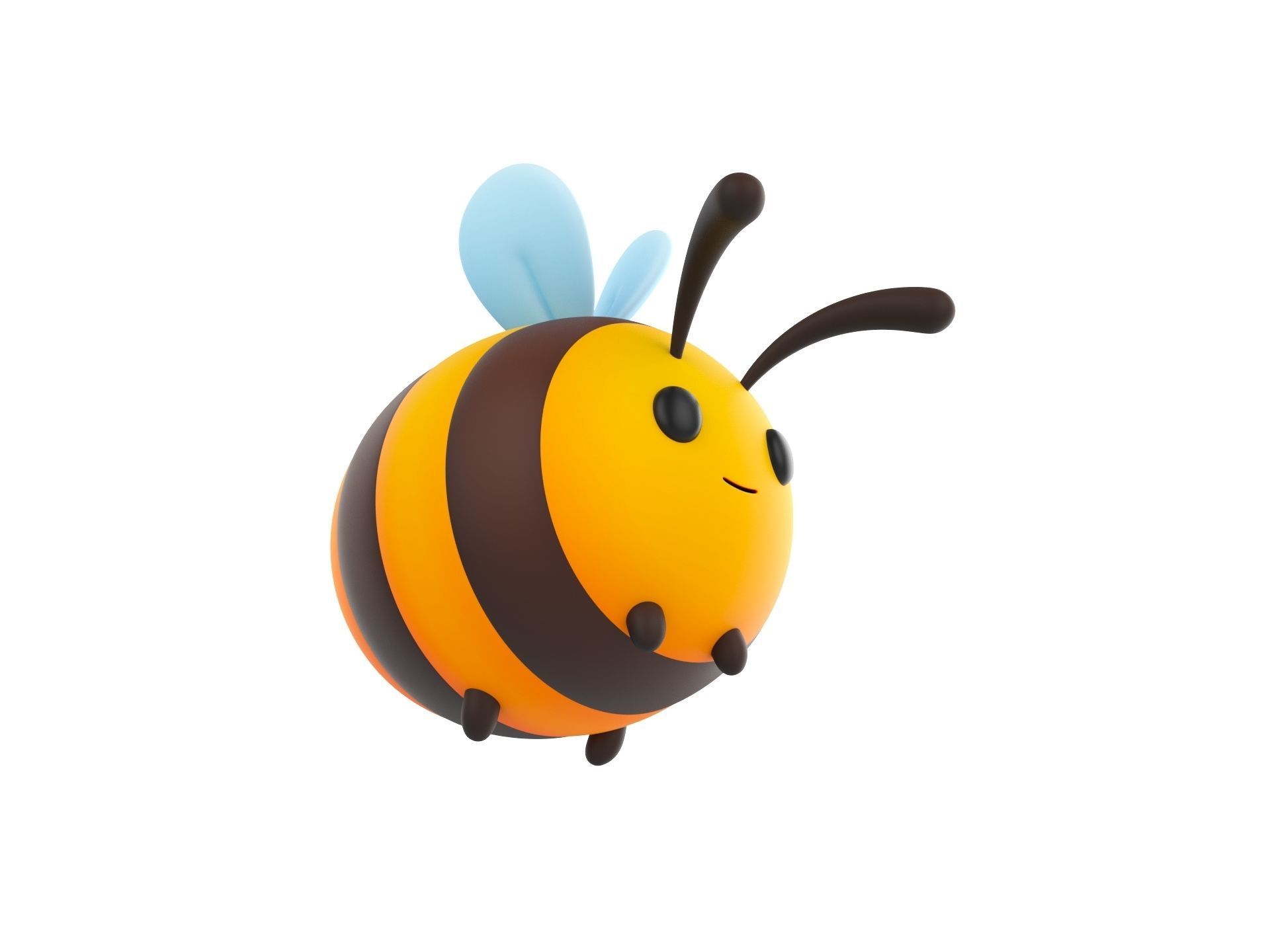 Character202 Bee 3D model | CGTrader