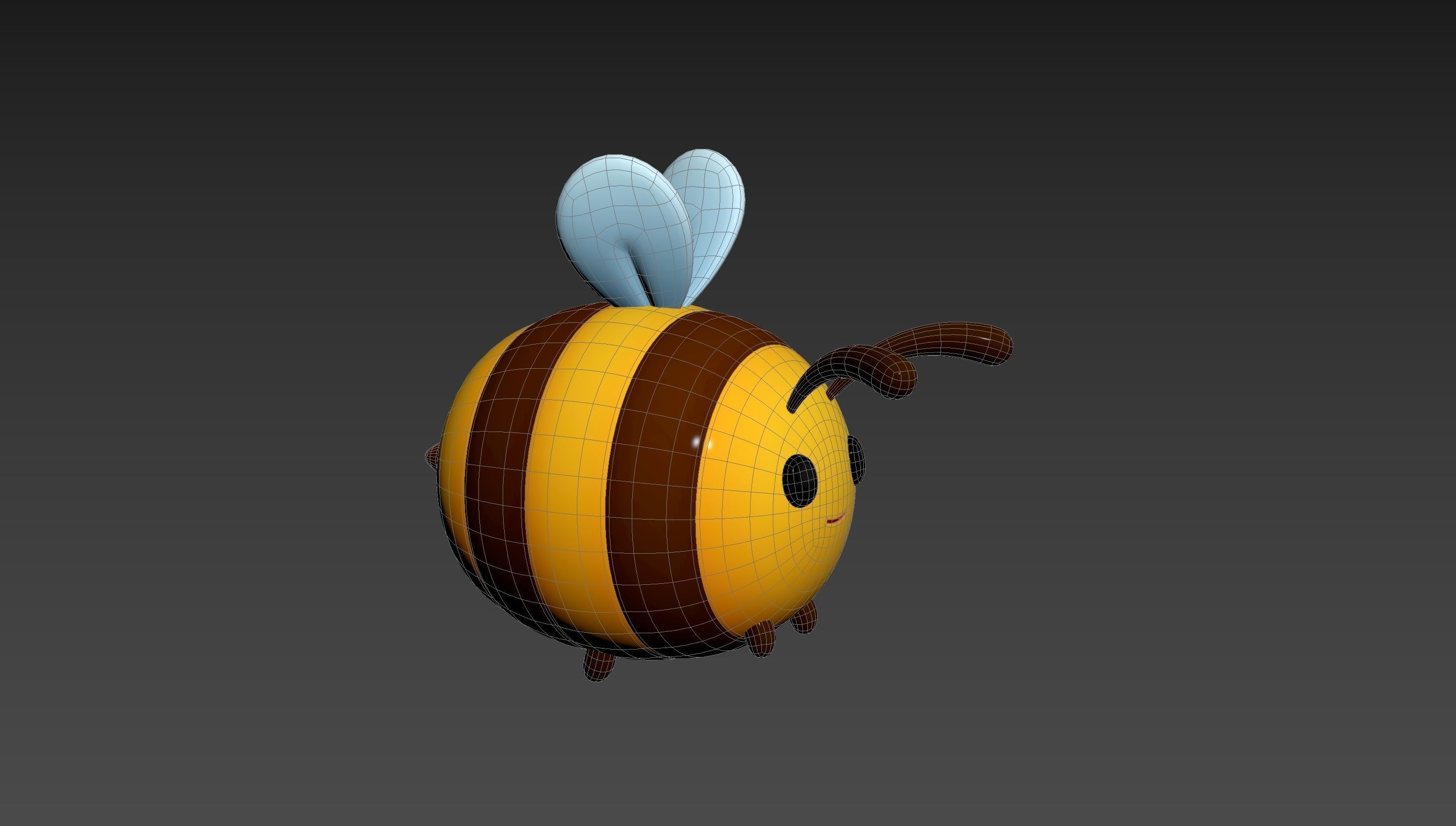 Character202 Bee 3D model | CGTrader