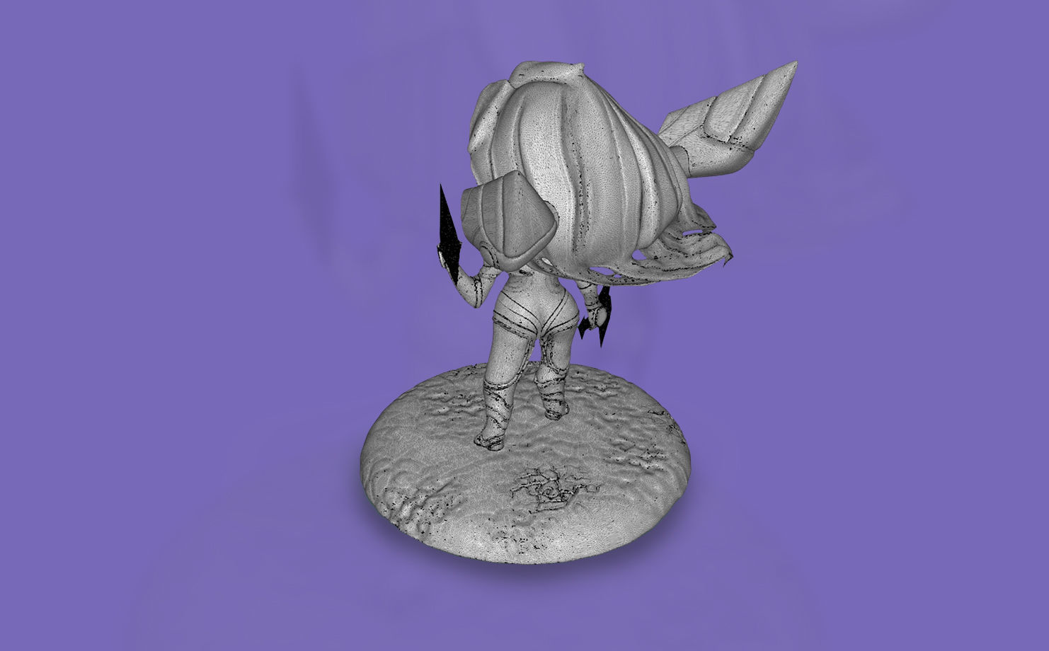 Chibi Kaisa 3D model 3D printable | CGTrader