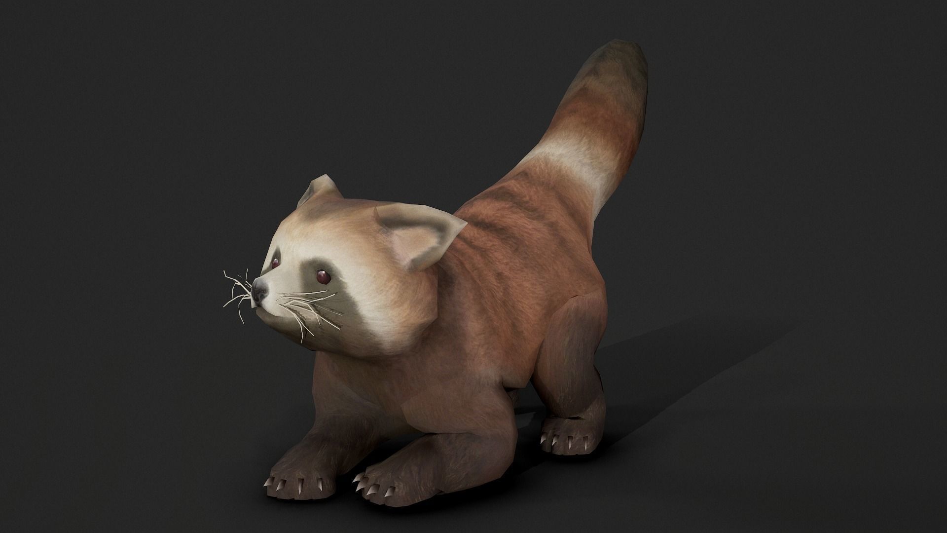 3D model red panda VR / AR / low-poly | CGTrader