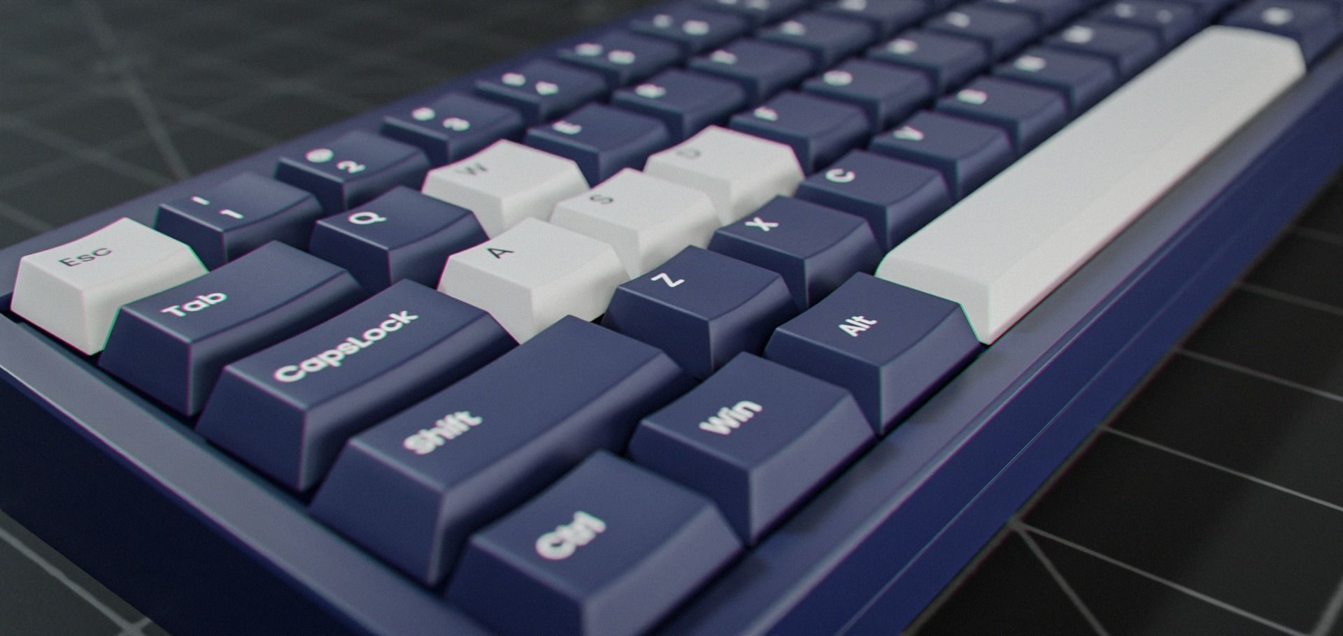 Mechanical Keyboard 3D model | CGTrader