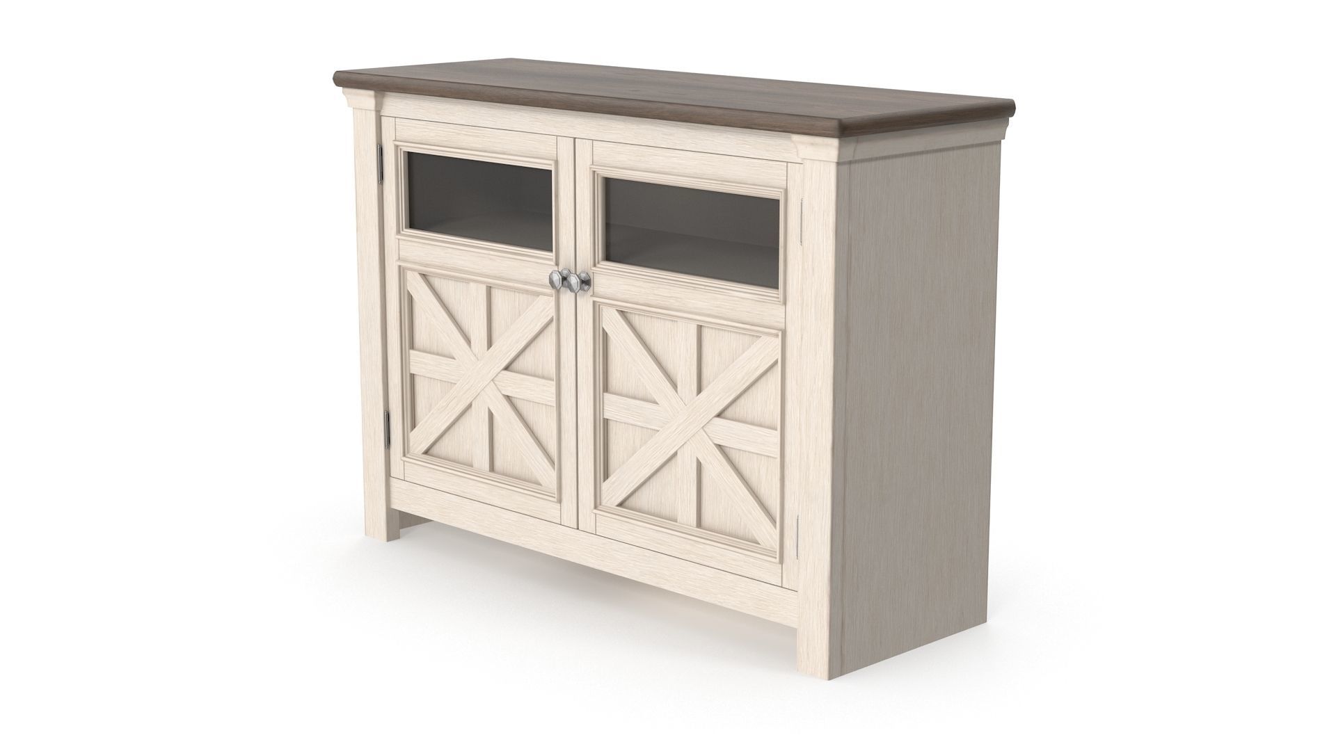 3D model Tv Stand - 2 doors VR / AR / low-poly | CGTrader