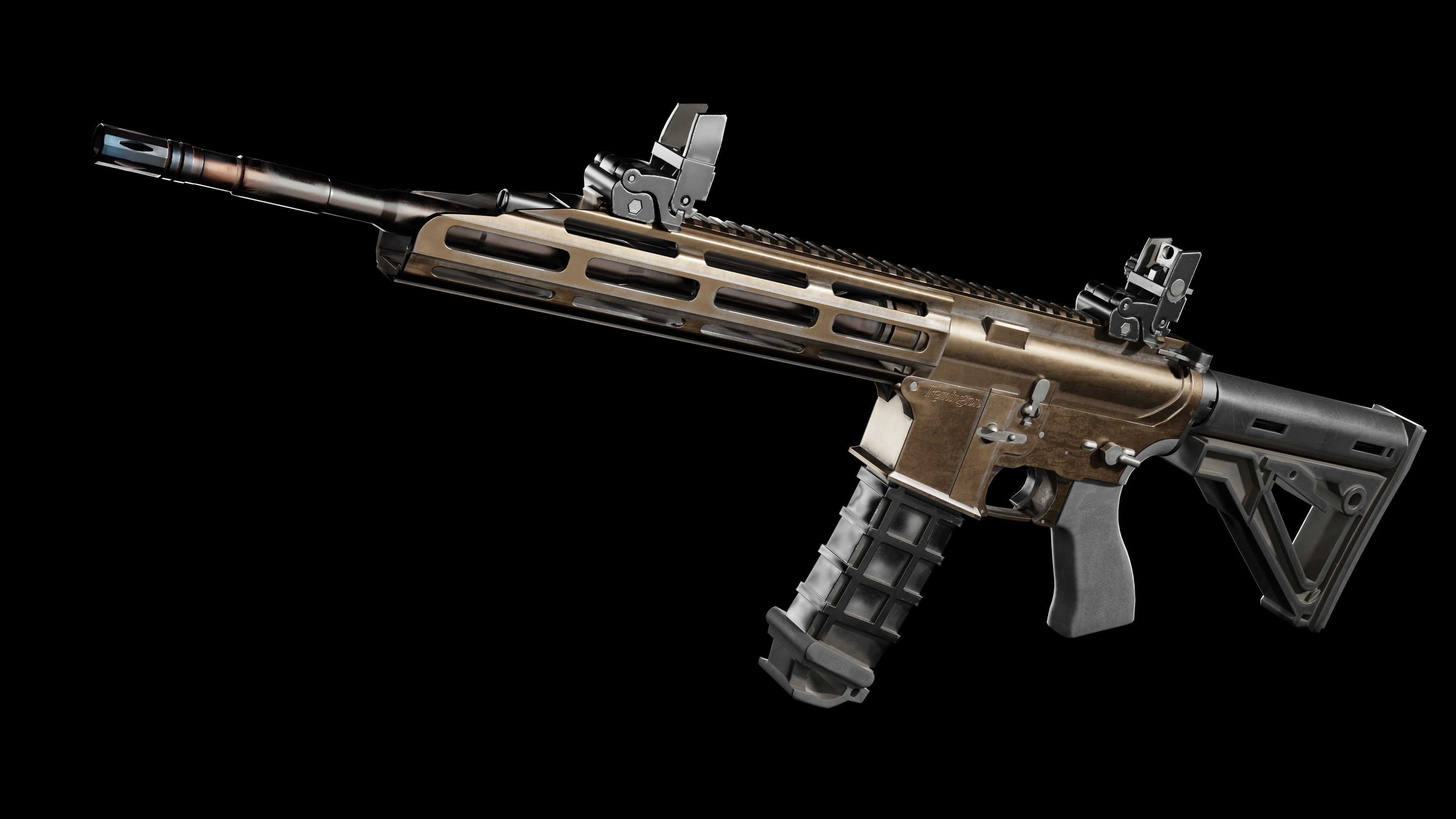 3D model Remington R5 RGP Assault Rifle VR / AR / low-poly | CGTrader