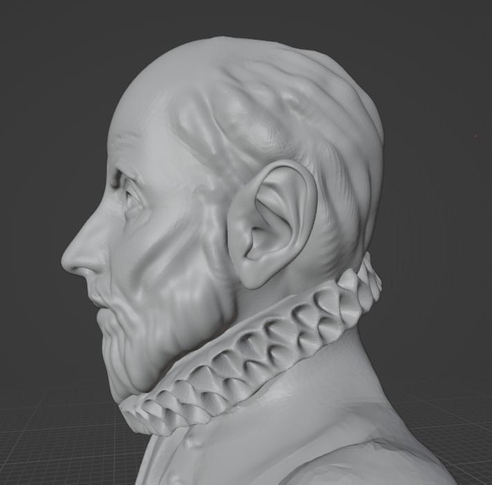 El Greco 3D model 3D printable | CGTrader