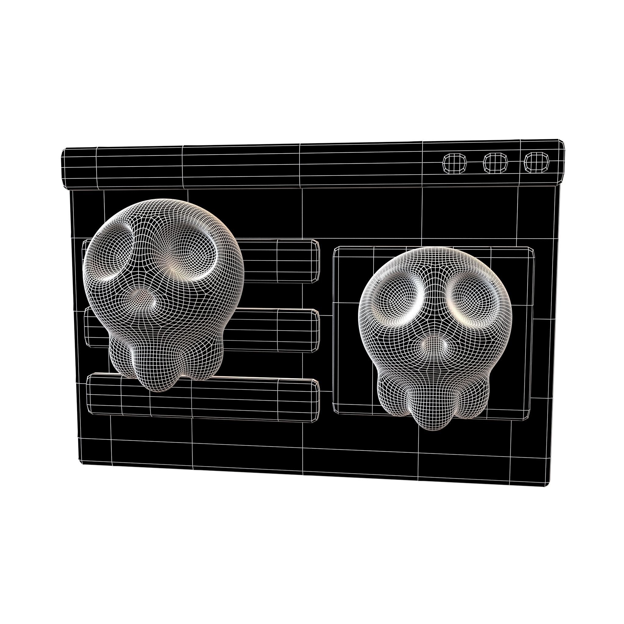 3D model Malicious Website Icon v1 001 VR / AR / low-poly | CGTrader