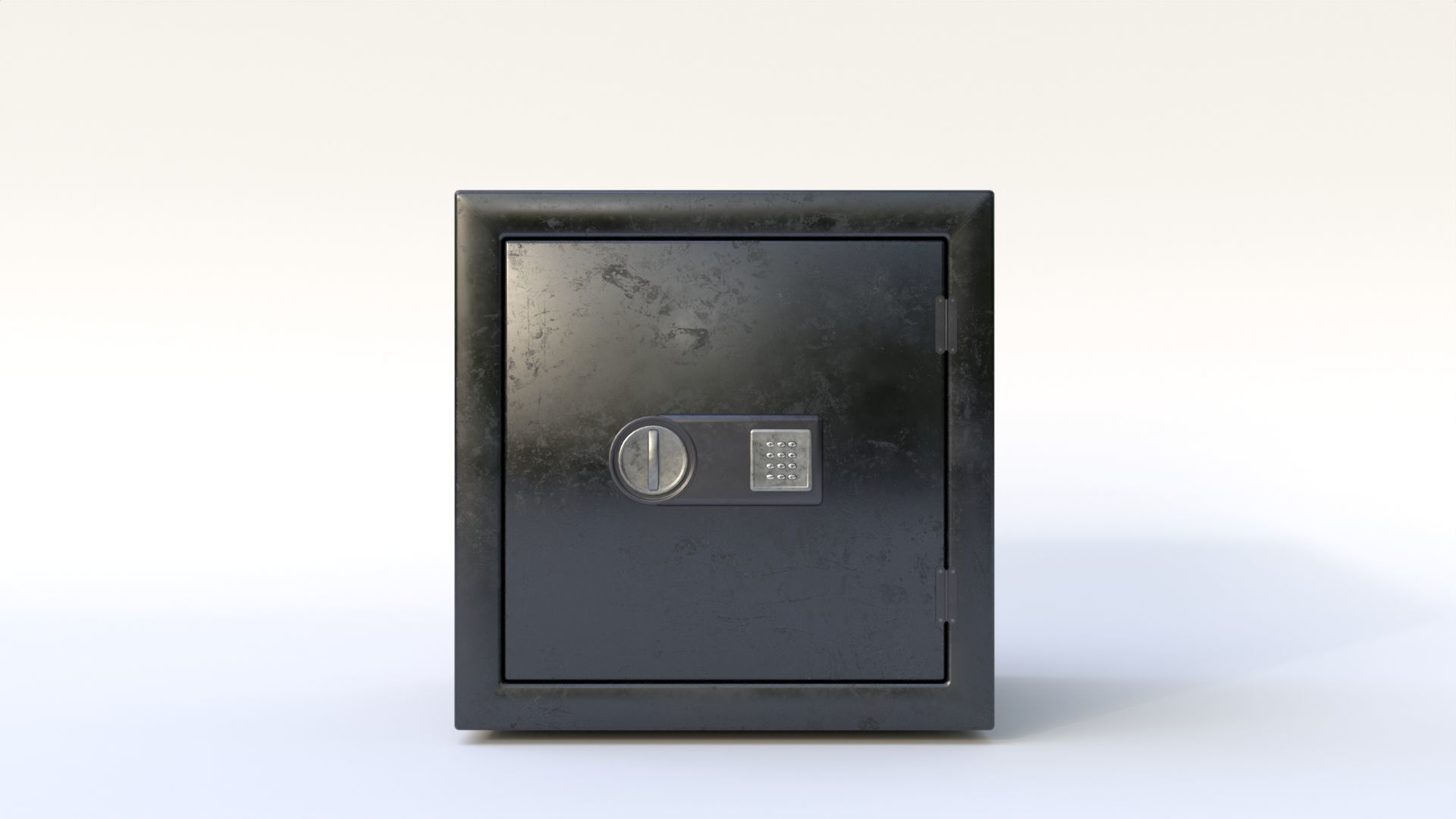 3D model Safe - Gold -Money VR / AR / low-poly | CGTrader