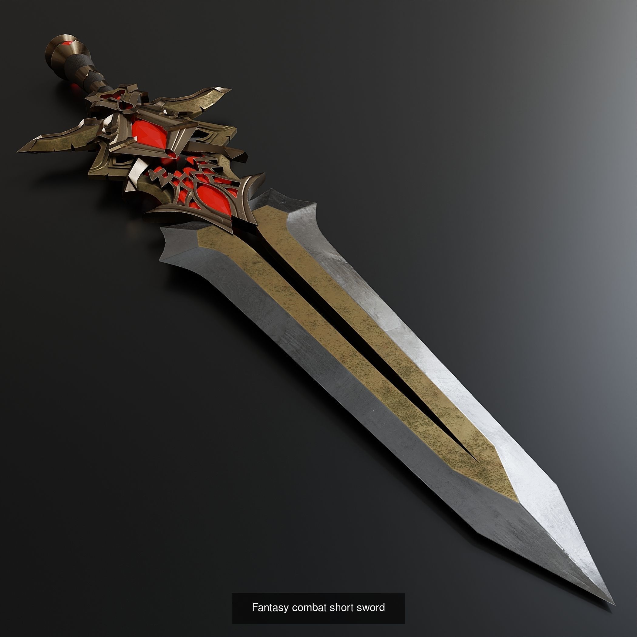 Collection of fantasy combat weapons | CGTrader