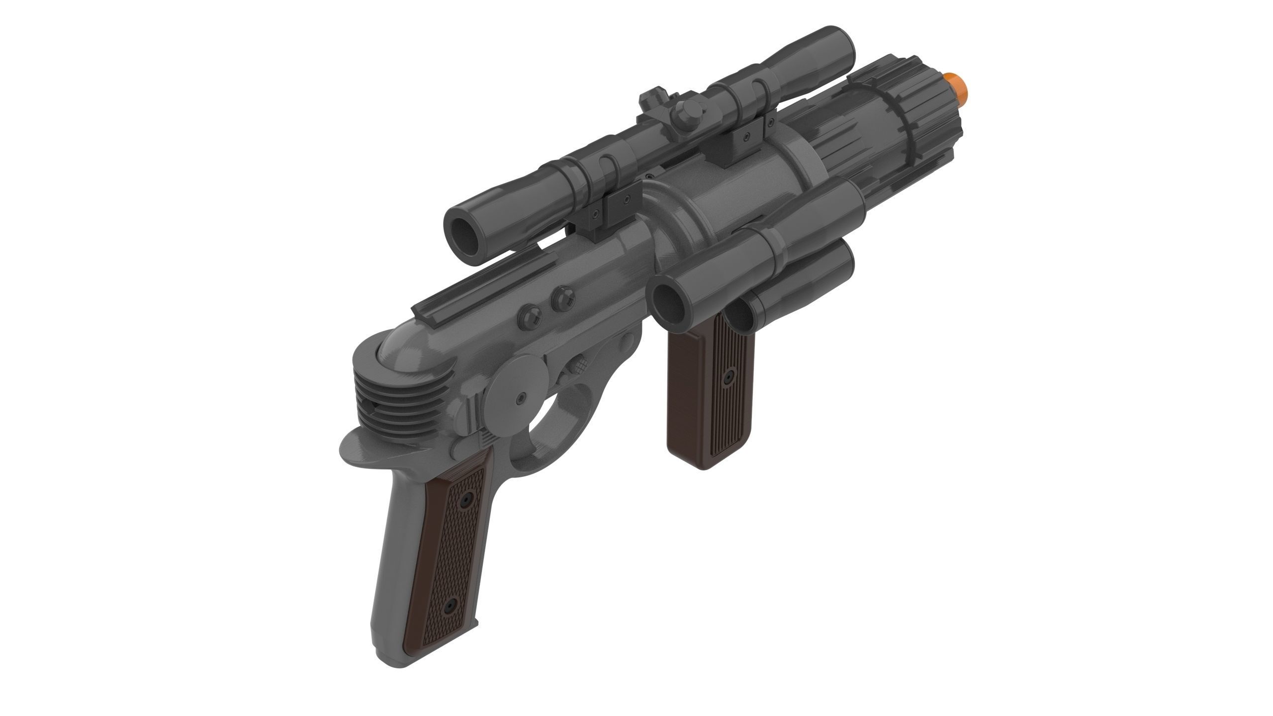 EE-4 Carbine Blaster - Star Wars - Printable 3d model - STL 3D model 3D ...