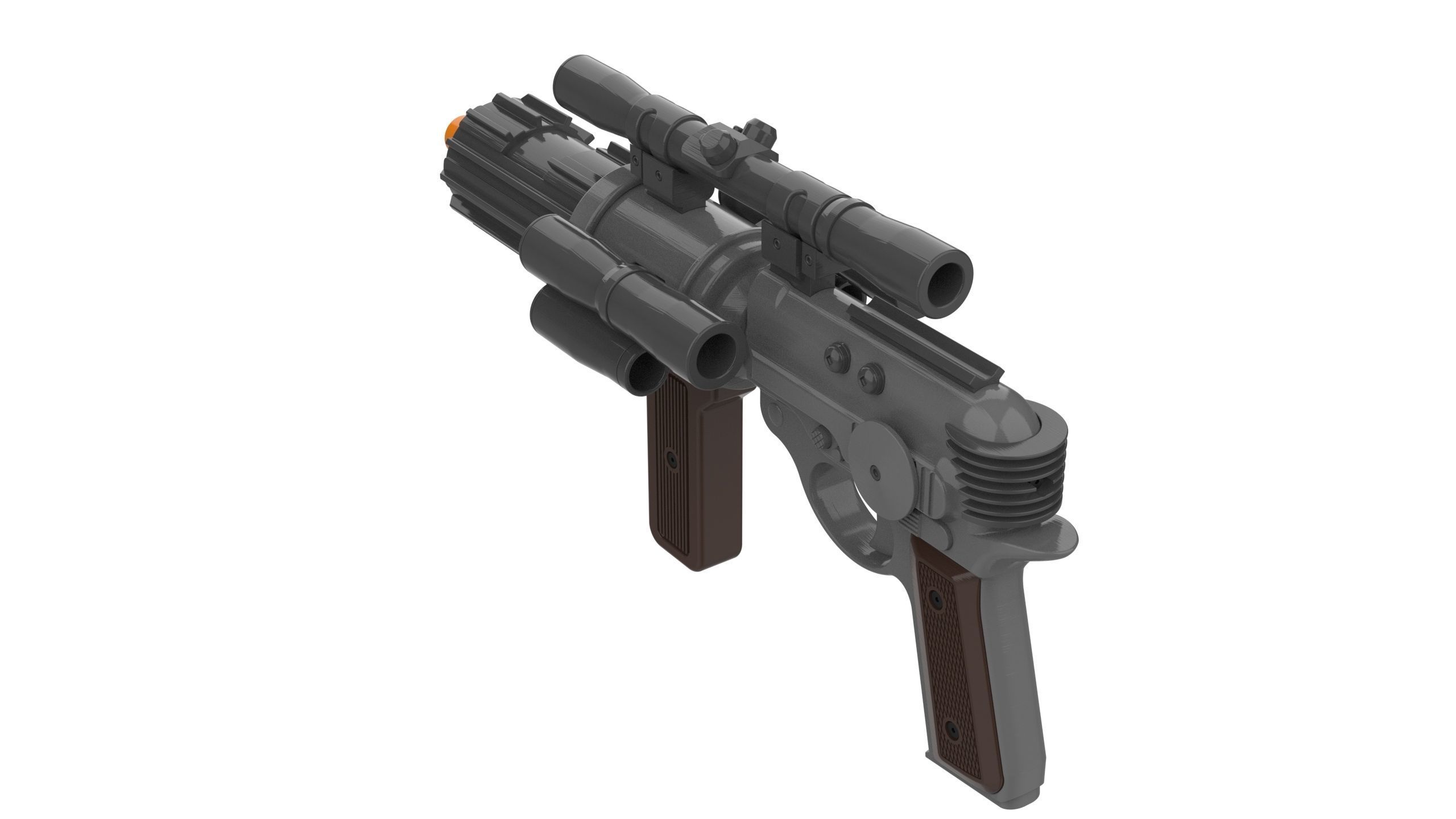 EE-4 Carbine Blaster - Star Wars - Printable 3d model - STL 3D model 3D ...