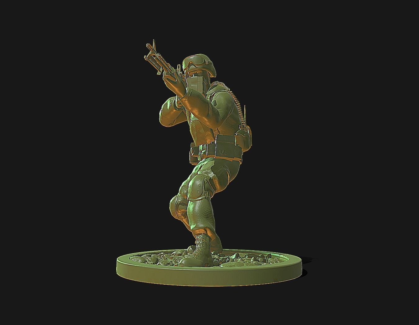 75th Ranger Run Backwards - US Army 3D model 3D printable | CGTrader