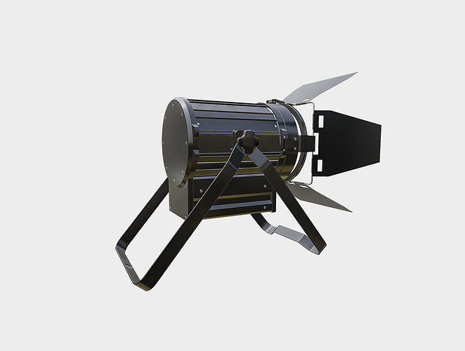 3D model Studio LED Spotlight VR / AR / low-poly | CGTrader