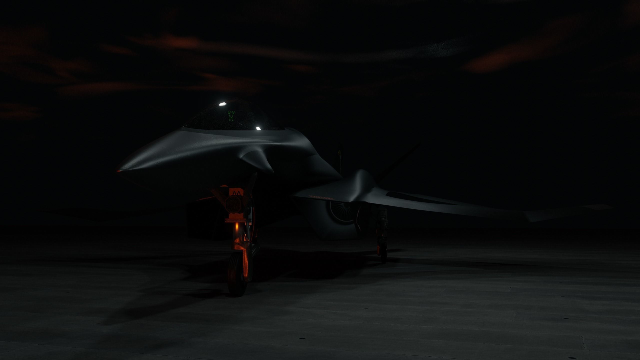 3D model ZA Viper Multirole Strike Fighter Jet VR / AR / low-poly ...