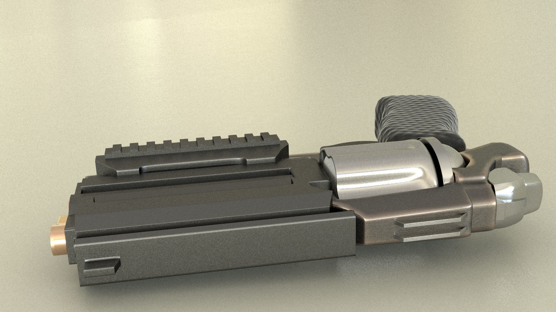 3D model laos Game revolver VR / AR / low-poly | CGTrader