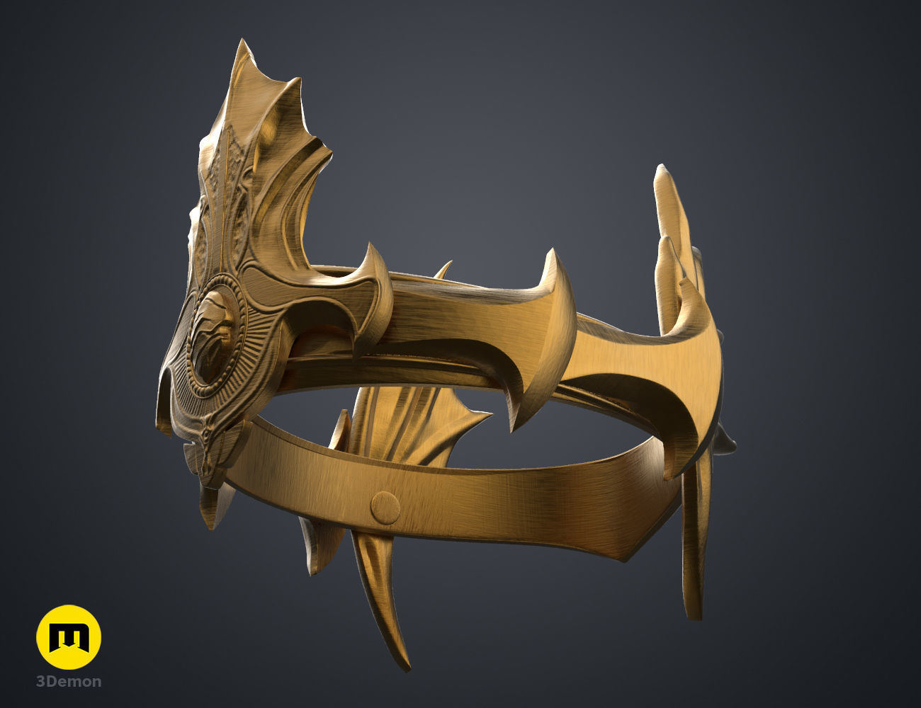King Atlan Crown - Aquaman 3D model 3D printable | CGTrader
