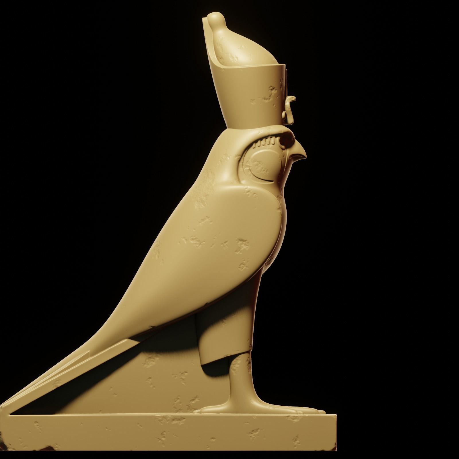Horus bird 3D model 3D printable | CGTrader