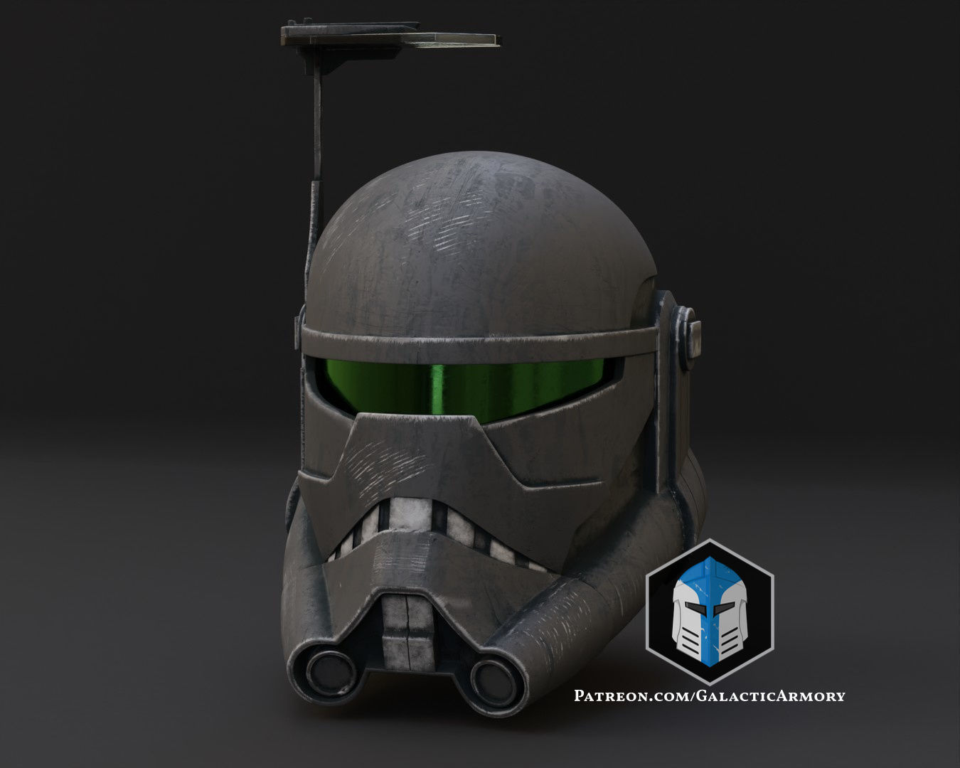 Bad Batch Imperial Crosshair Helmet - 3D Print Files 3D model 3D ...