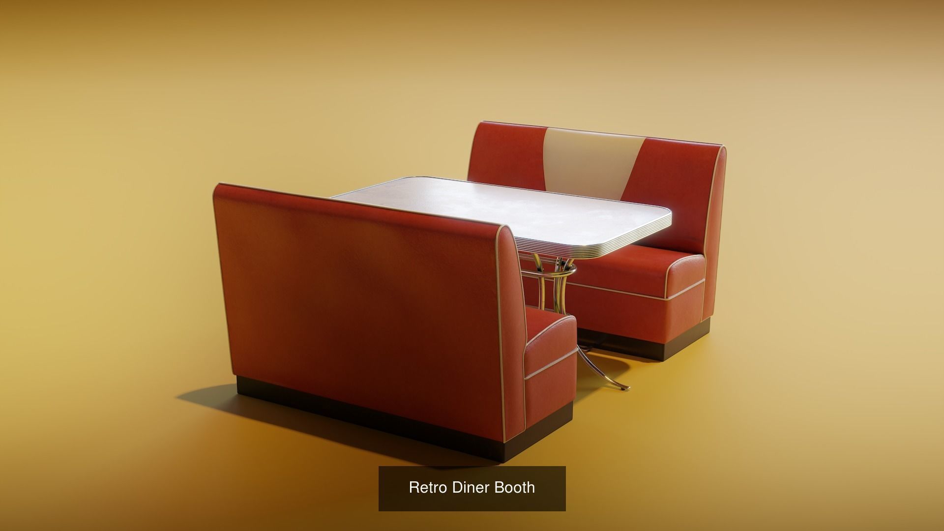 Retro Diner Pack 3D Model Collection | CGTrader