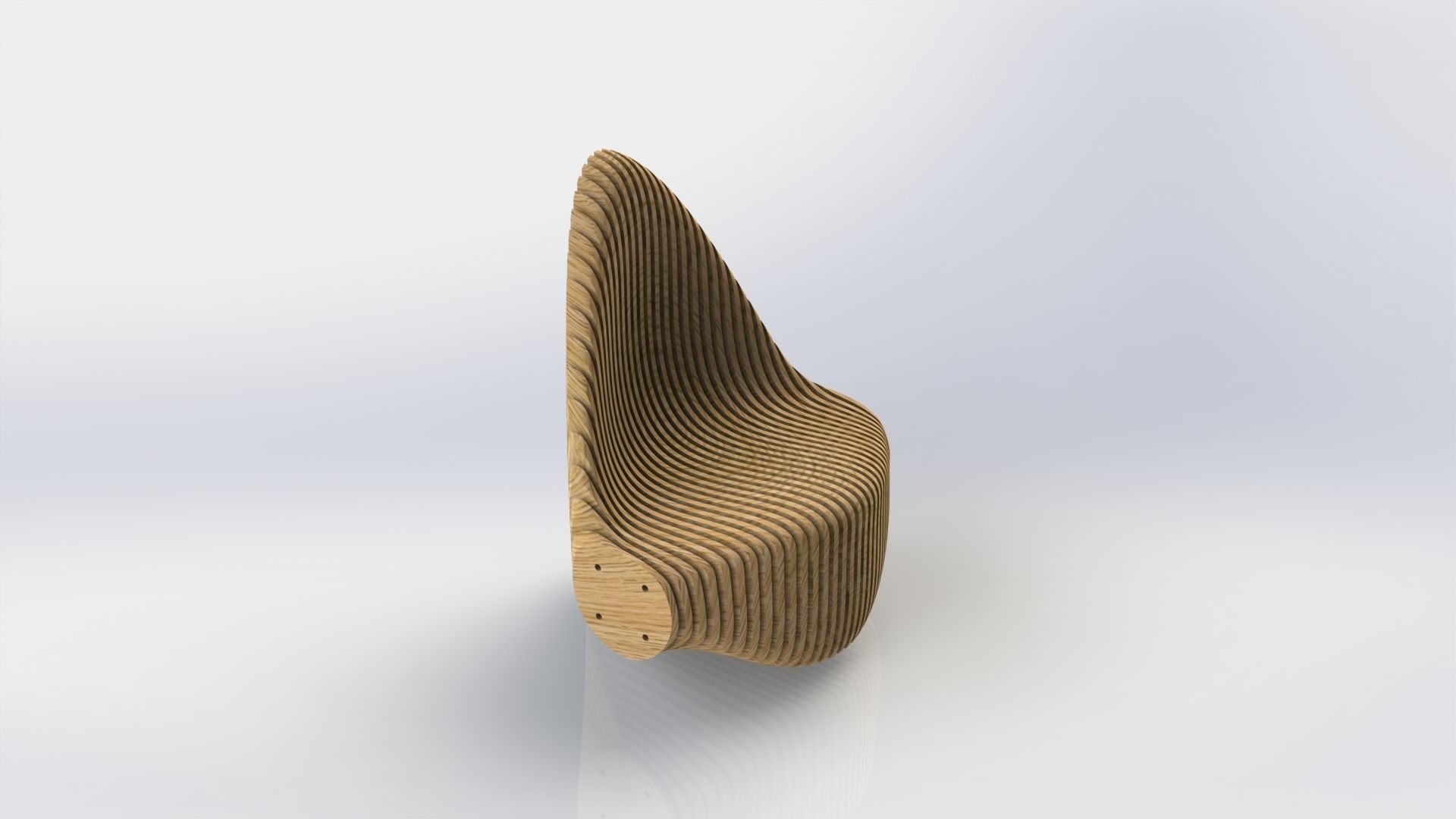 Parametric Chair C 3d Model Cgtrader