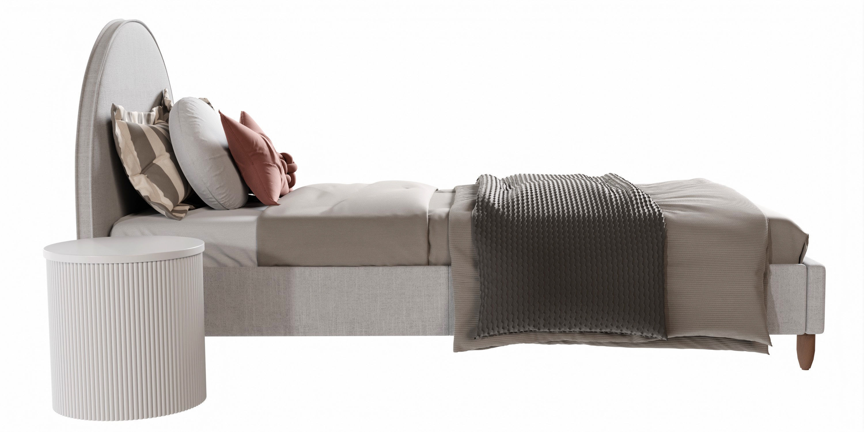 Imogen Single Bed 3D model | CGTrader