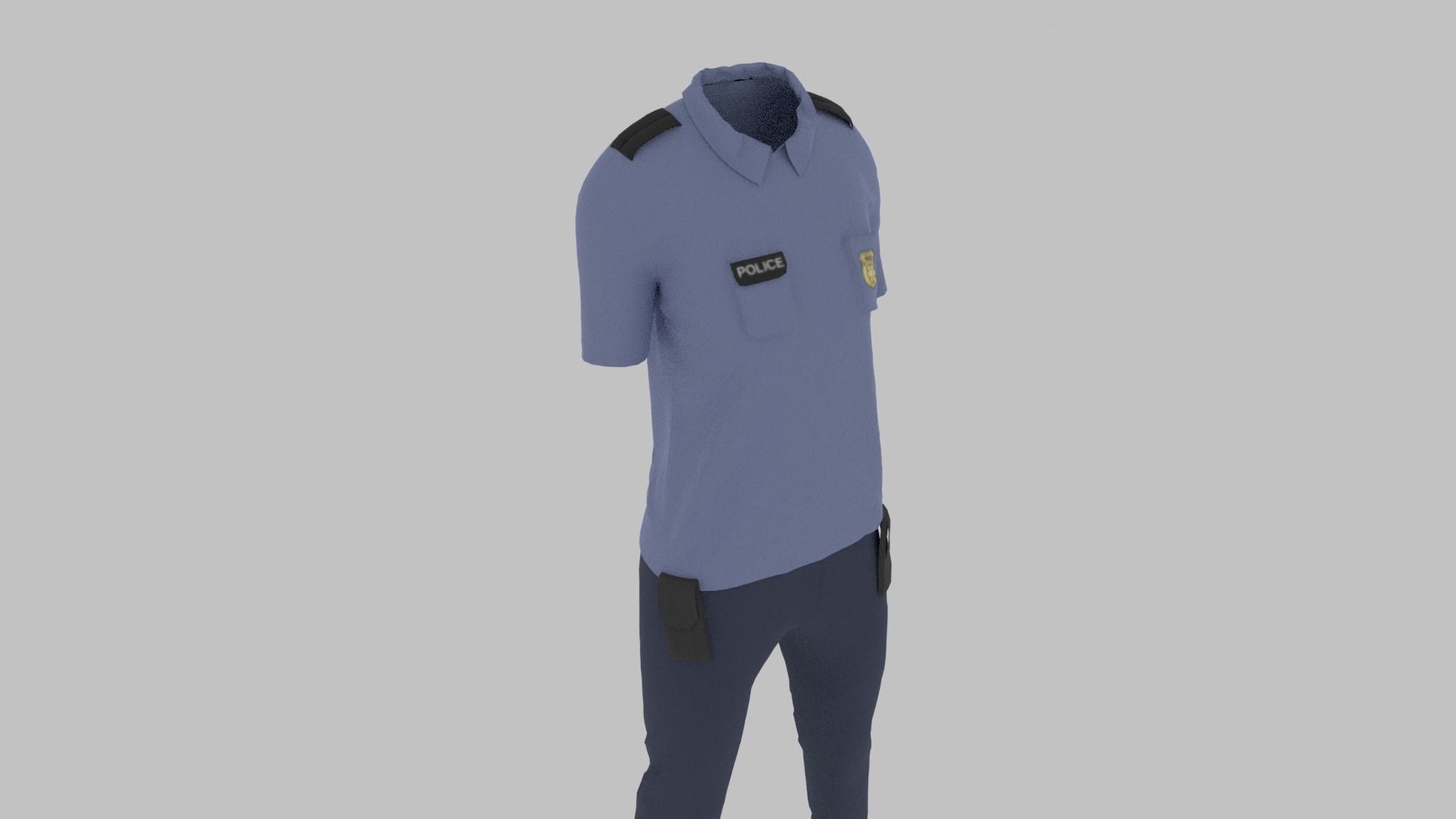 3D model Police Uniform VR / AR / low-poly | CGTrader