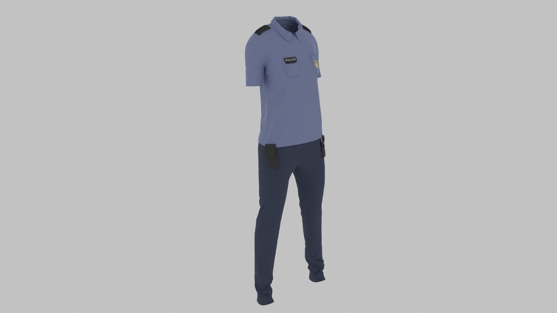 3D model Police Uniform VR / AR / low-poly | CGTrader