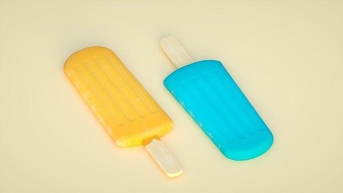 popsicle 3D model | CGTrader