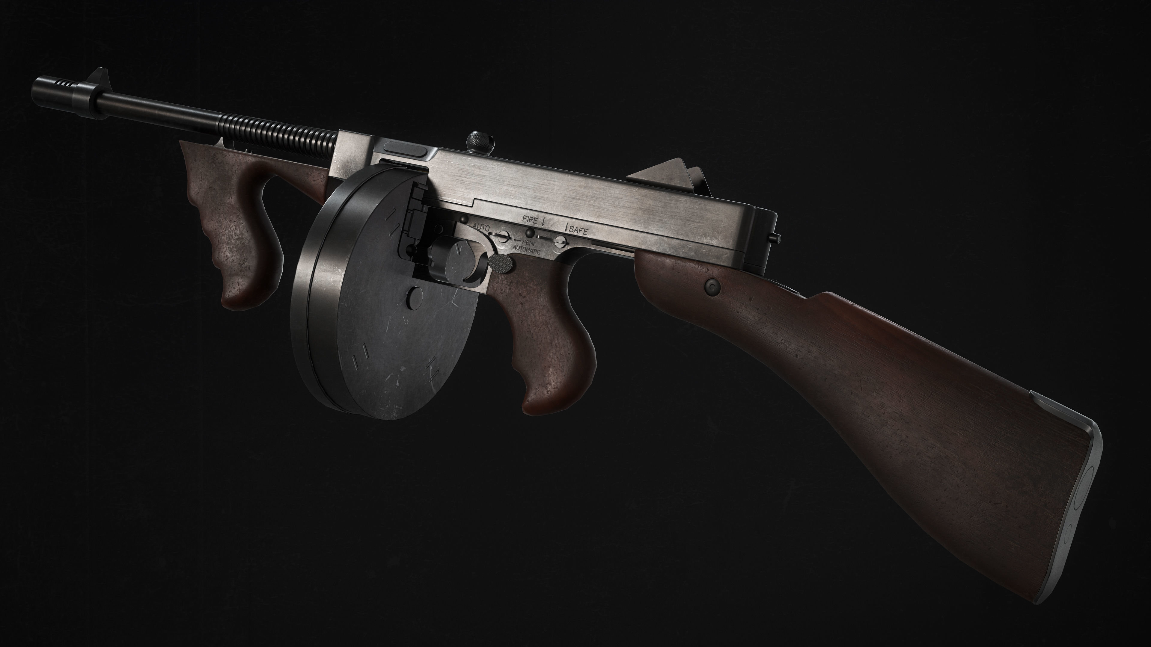 3D model M1 Thompson VR / AR / low-poly | CGTrader