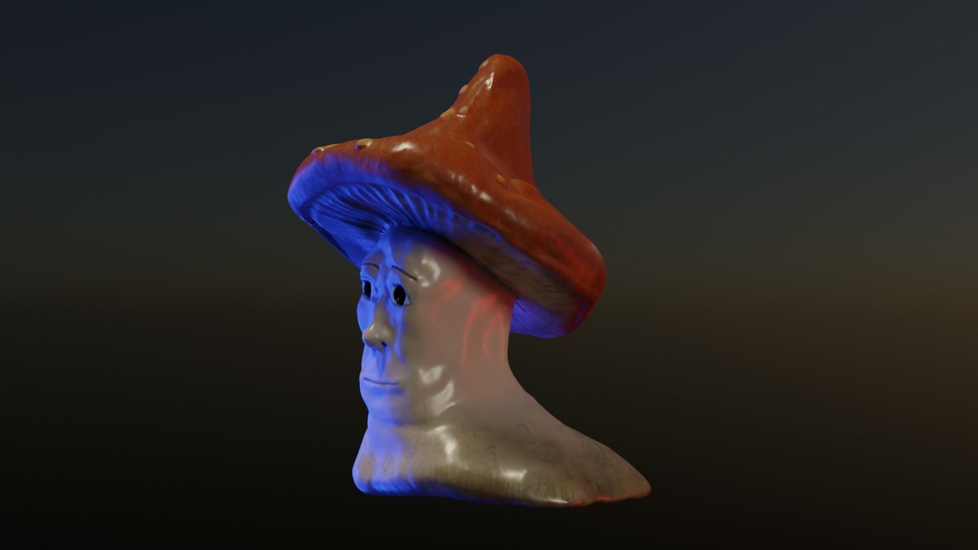 3D model Shroomjak VR / AR / low-poly | CGTrader
