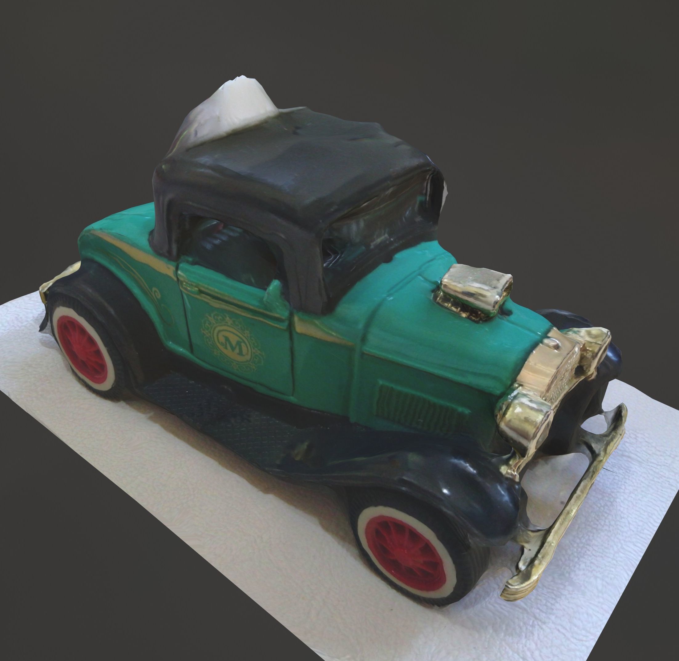 3D scan - Toy antique car free 3D model | CGTrader