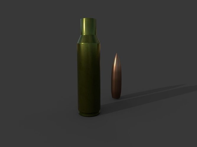 Disassembled cartridge 3D model | CGTrader