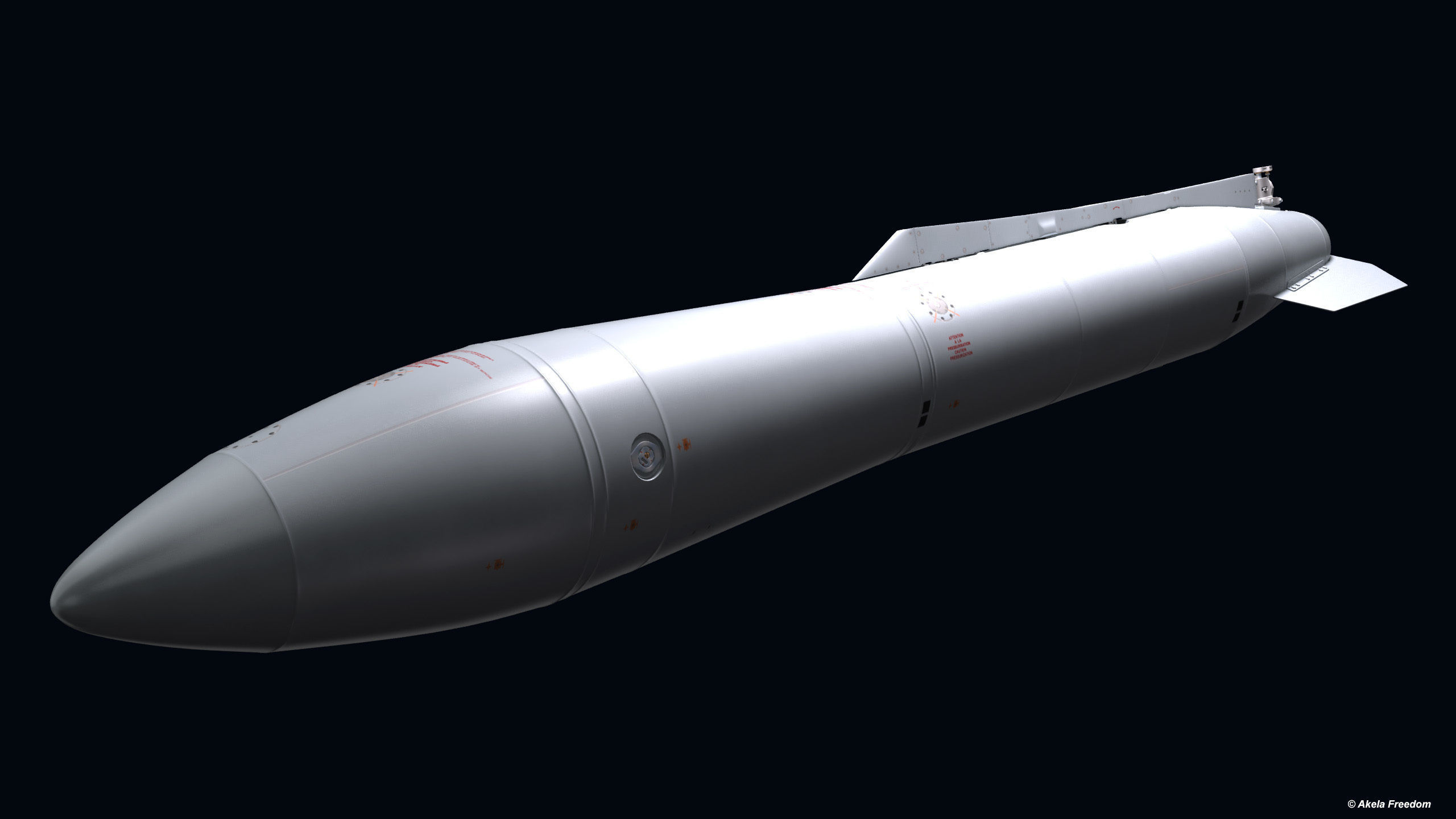 Fuel Tanks RPL-541-542 with Pylone for Mirage-2000 3D model | CGTrader