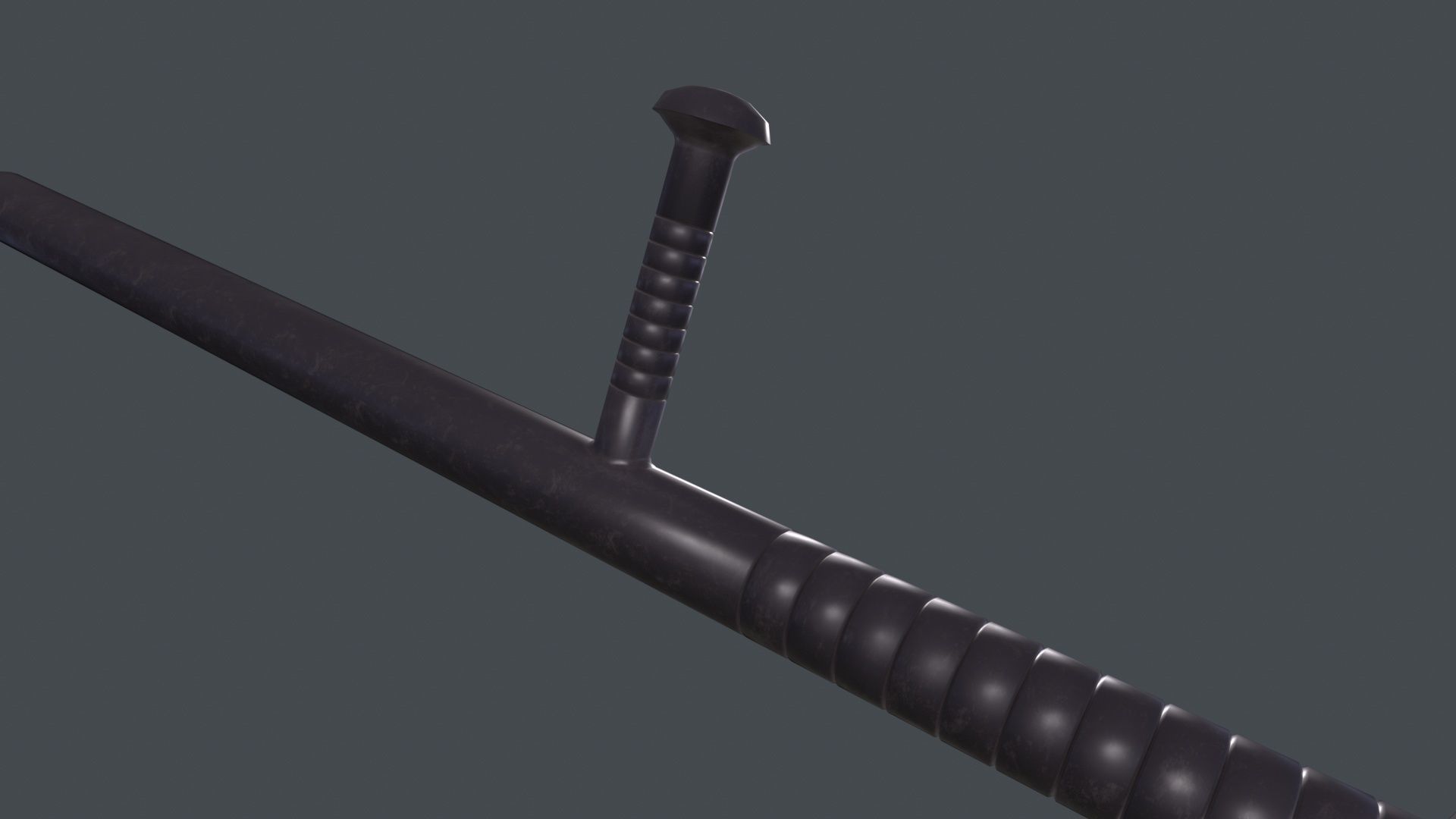 3D model Police Plastic Stick 3D Model VR / AR / low-poly | CGTrader