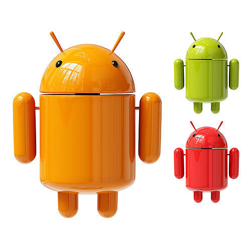 Android Robot Model 3D model | CGTrader