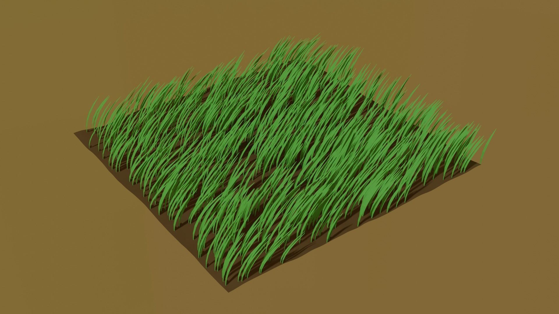 3D model geometry node grass generator VR / AR / low-poly | CGTrader