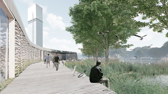 Lake Revitalisation 3D model | CGTrader