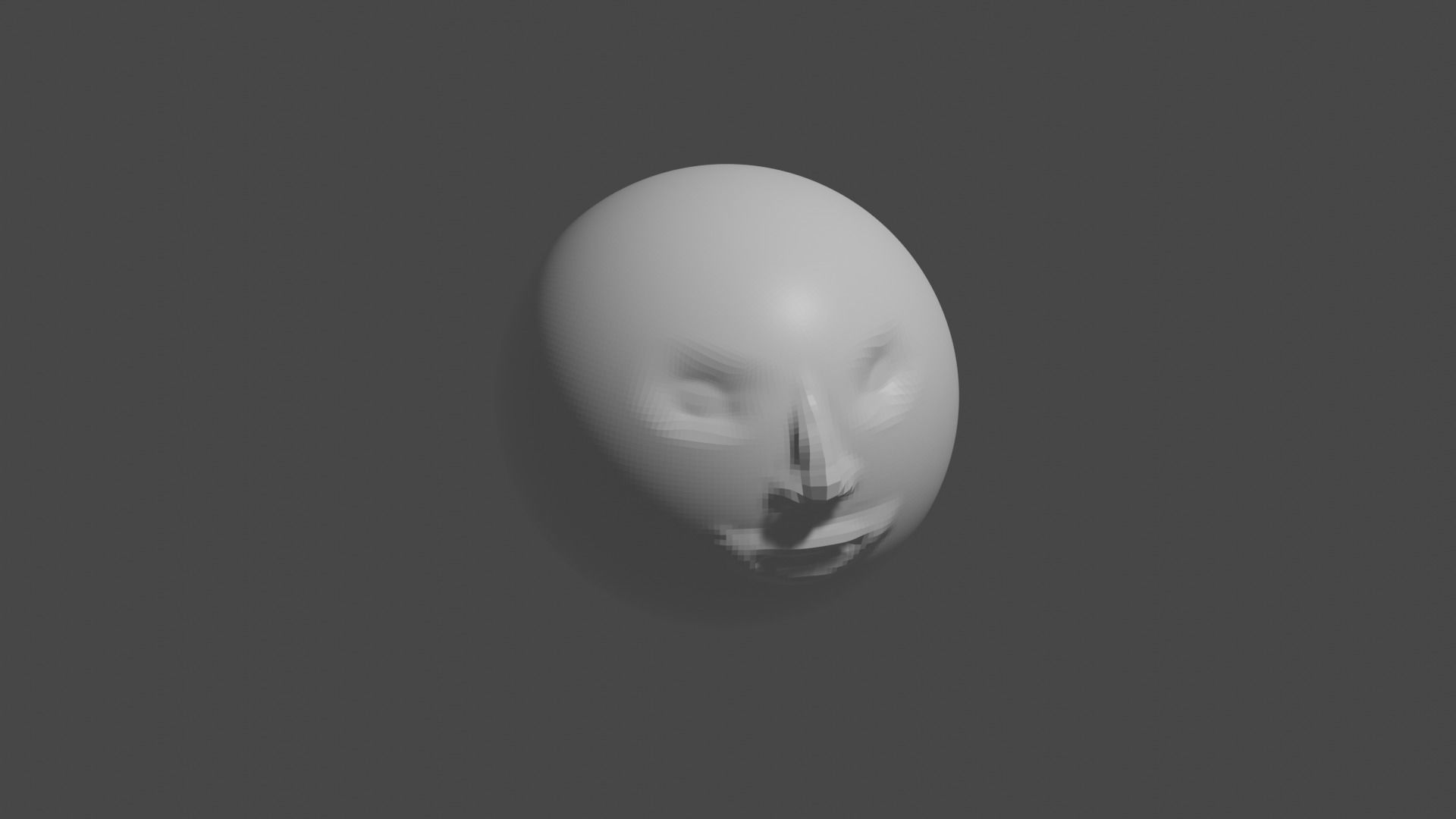 Gesicht face 3D model 3D printable | CGTrader
