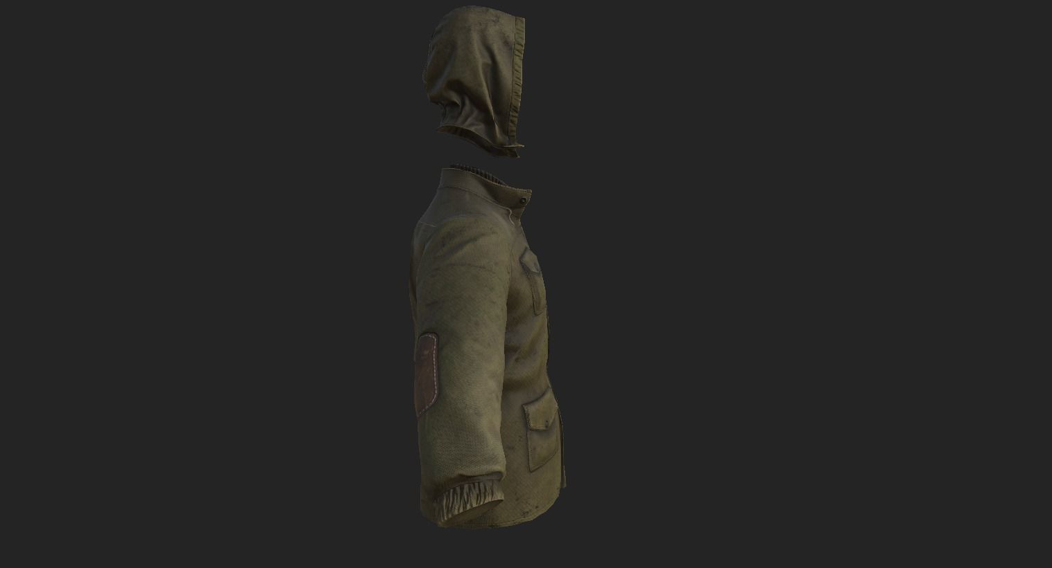 3D model Jacket STALKER VR / AR / low-poly | CGTrader