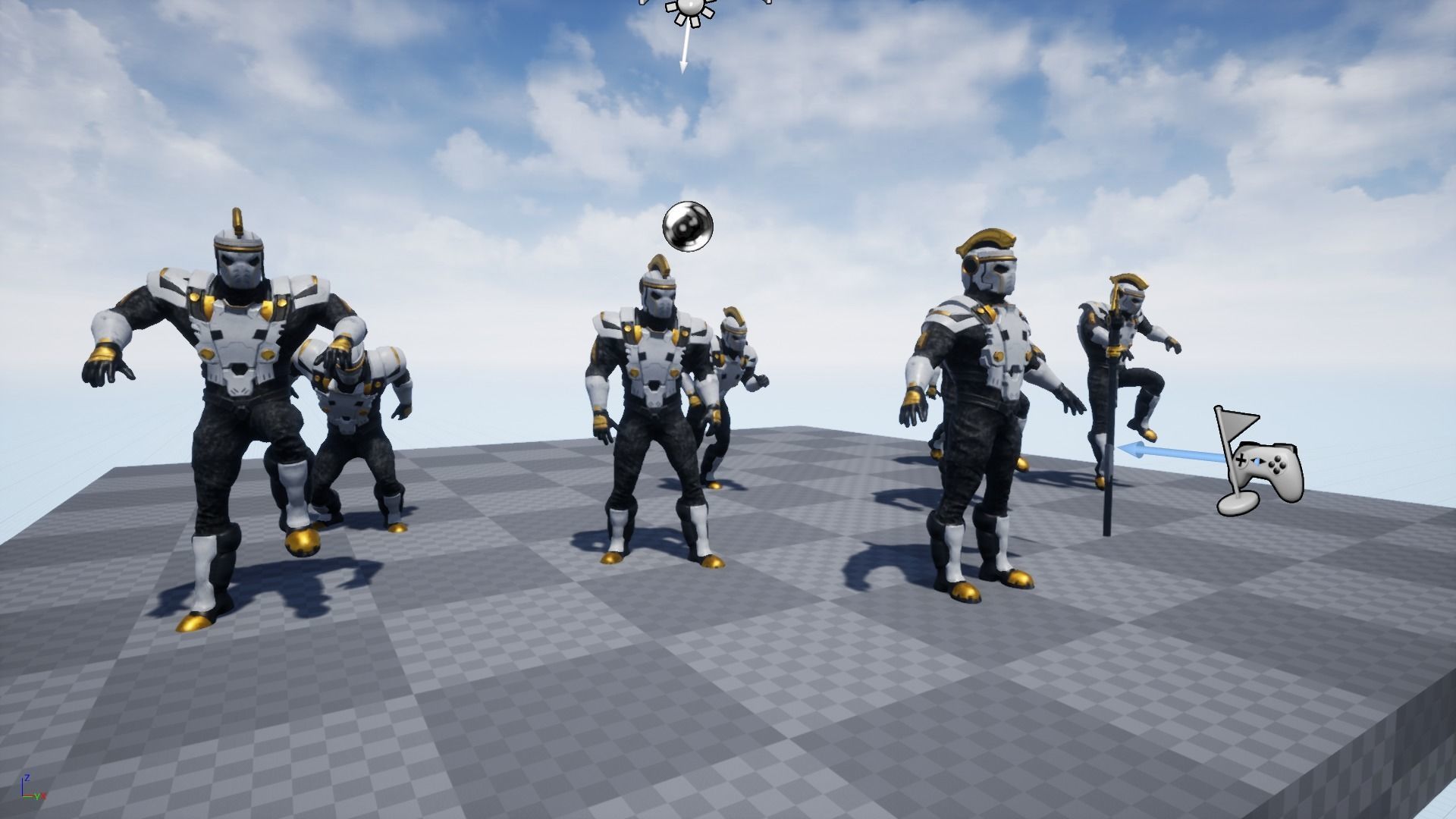 3D model Sci Fi Centurion VR / AR / low-poly | CGTrader