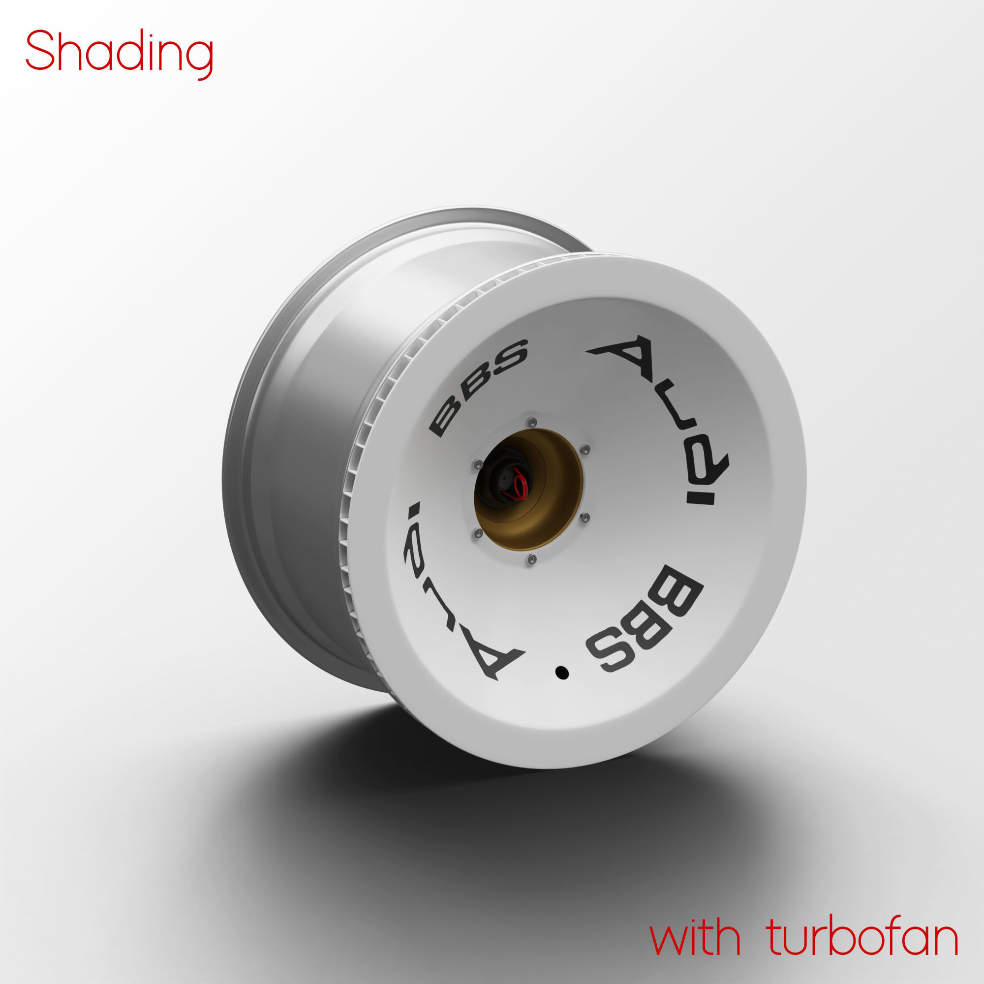 BBS Turbofan Rim Audi 90 quattro IMSA GTO 3D Model 3D model | CGTrader