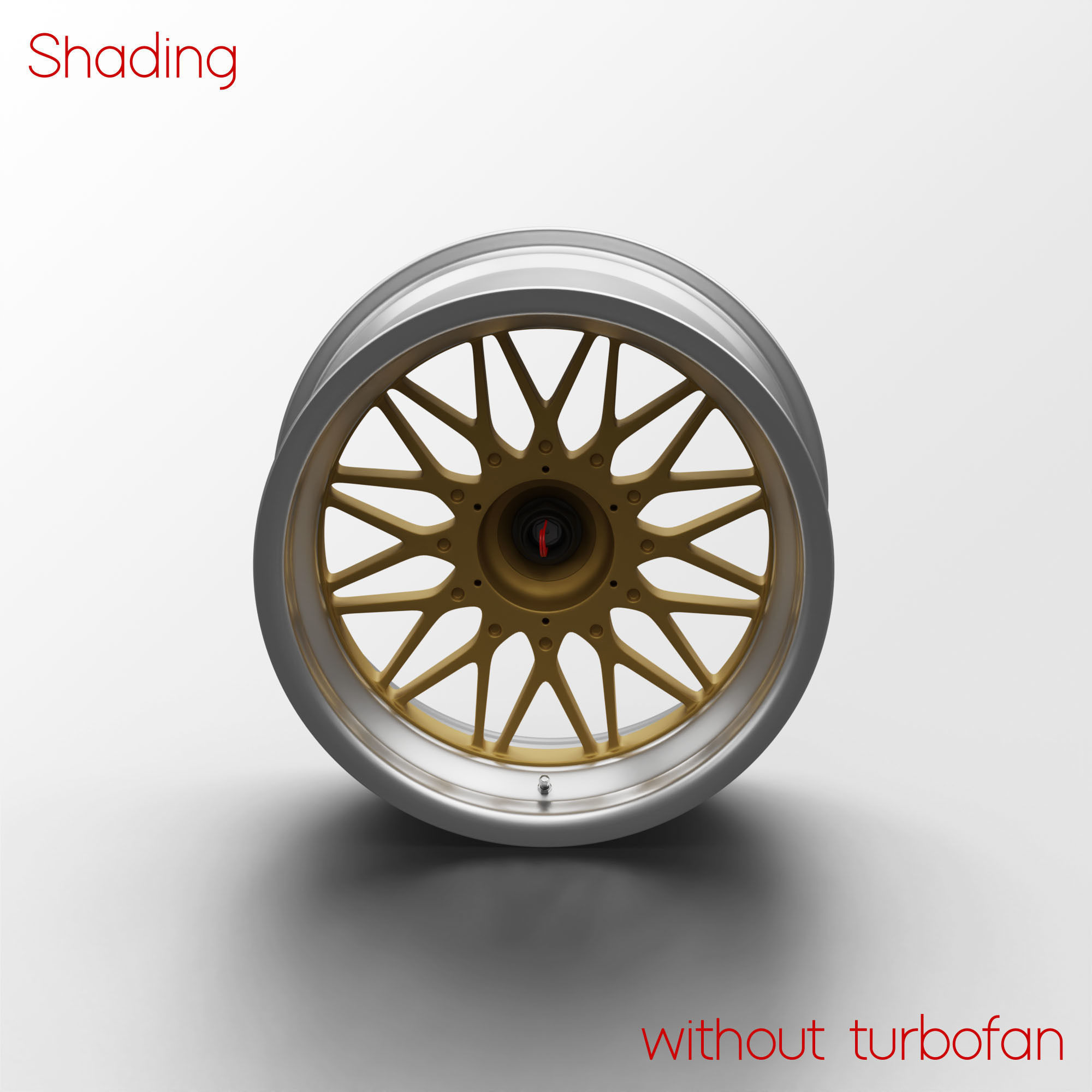 BBS Turbofan Rim Audi 90 quattro IMSA GTO 3D Model 3D model | CGTrader