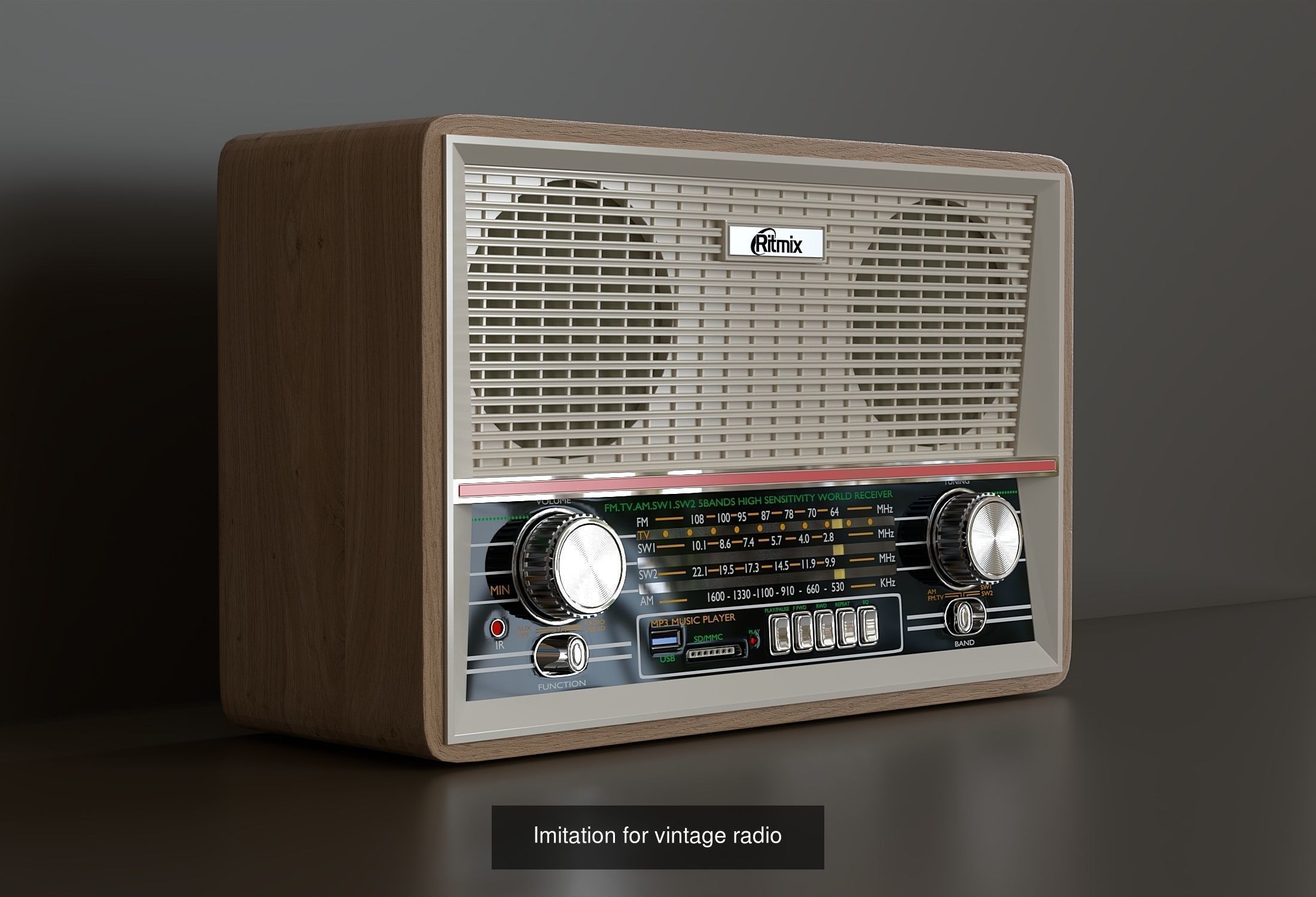 Set of desktop and portable radios 3D Model Collection | CGTrader