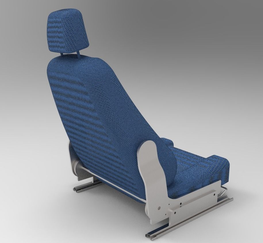 Car Seat free 3D model animated | CGTrader