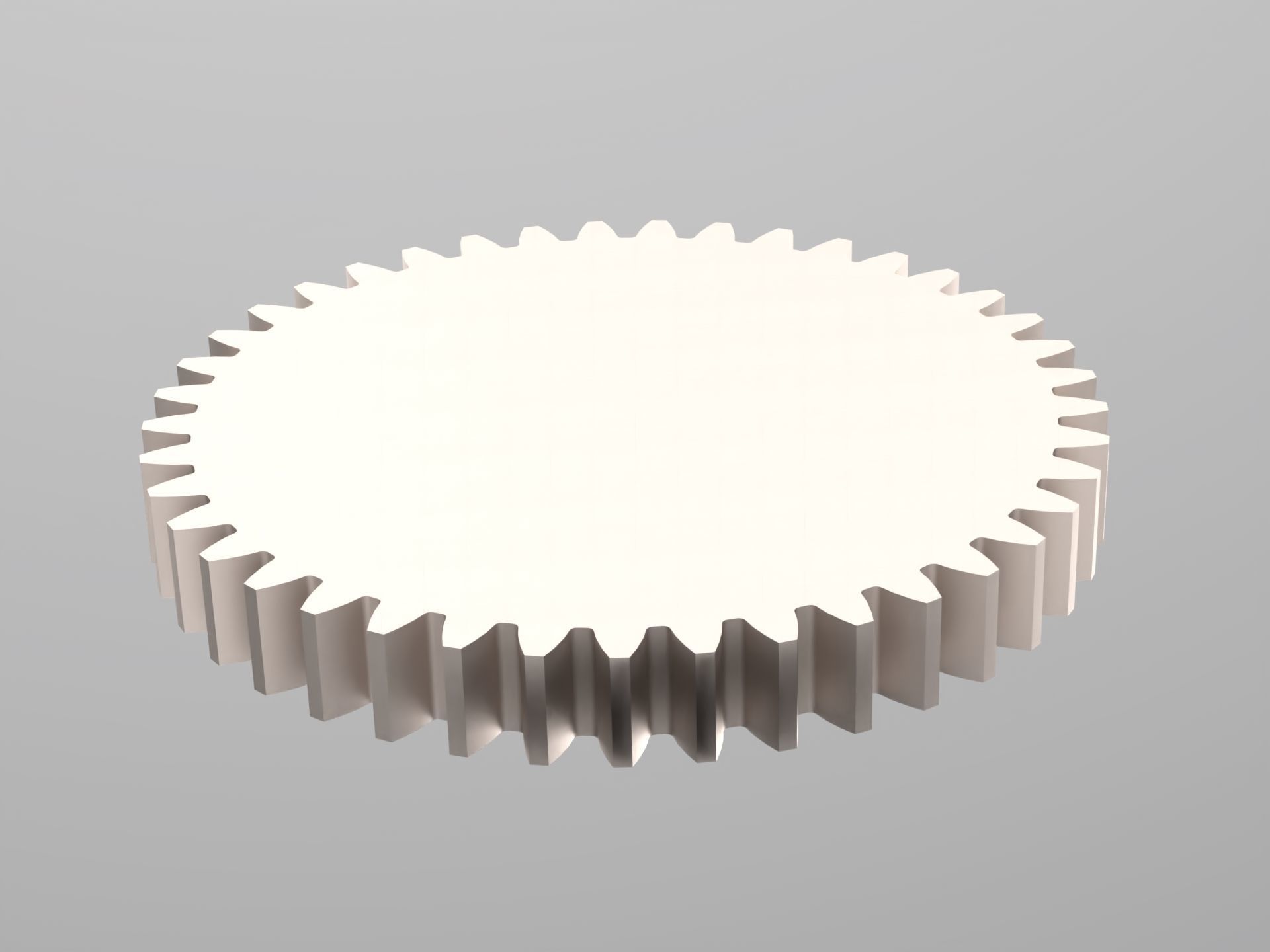 GEAR COLLECTION REAL GEAR INVOLUTE PROFILE 10 TEETH TO 100 TEETH 3D ...