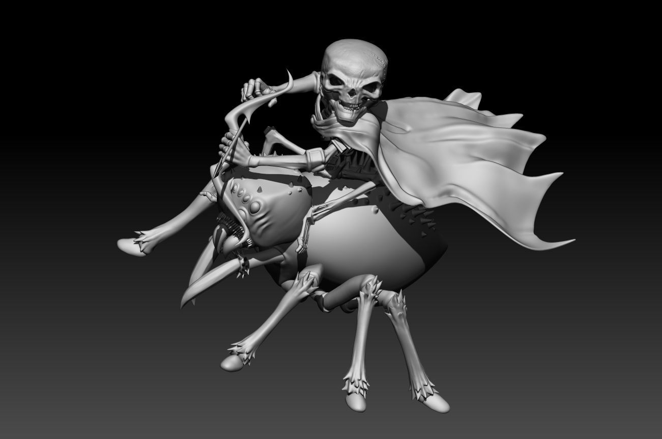 MINECRAFT Skeleton 3D modeling print files 3D model 3D printable | CGTrader