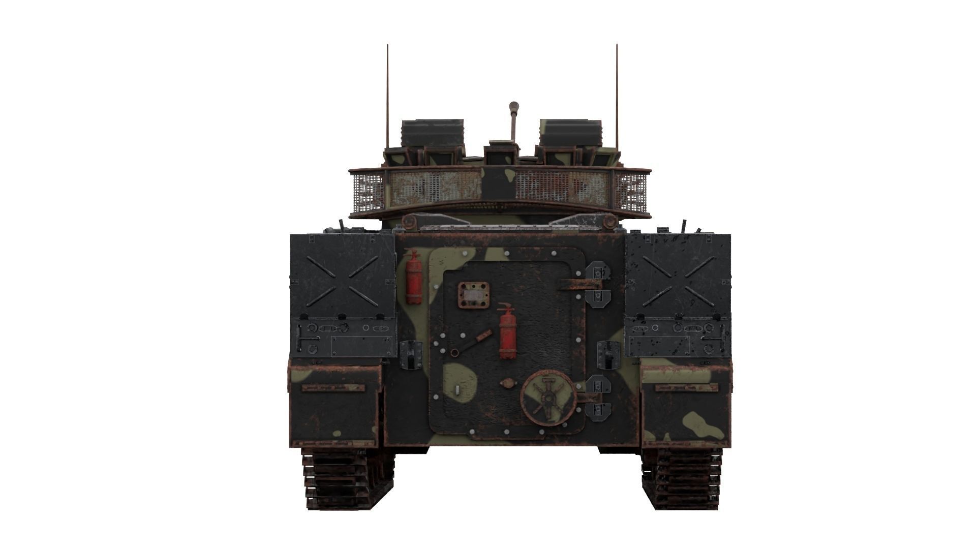 3D model 4K MCV 80 warrior Tracked Mechanised Combat Vehicle in Arnold ...