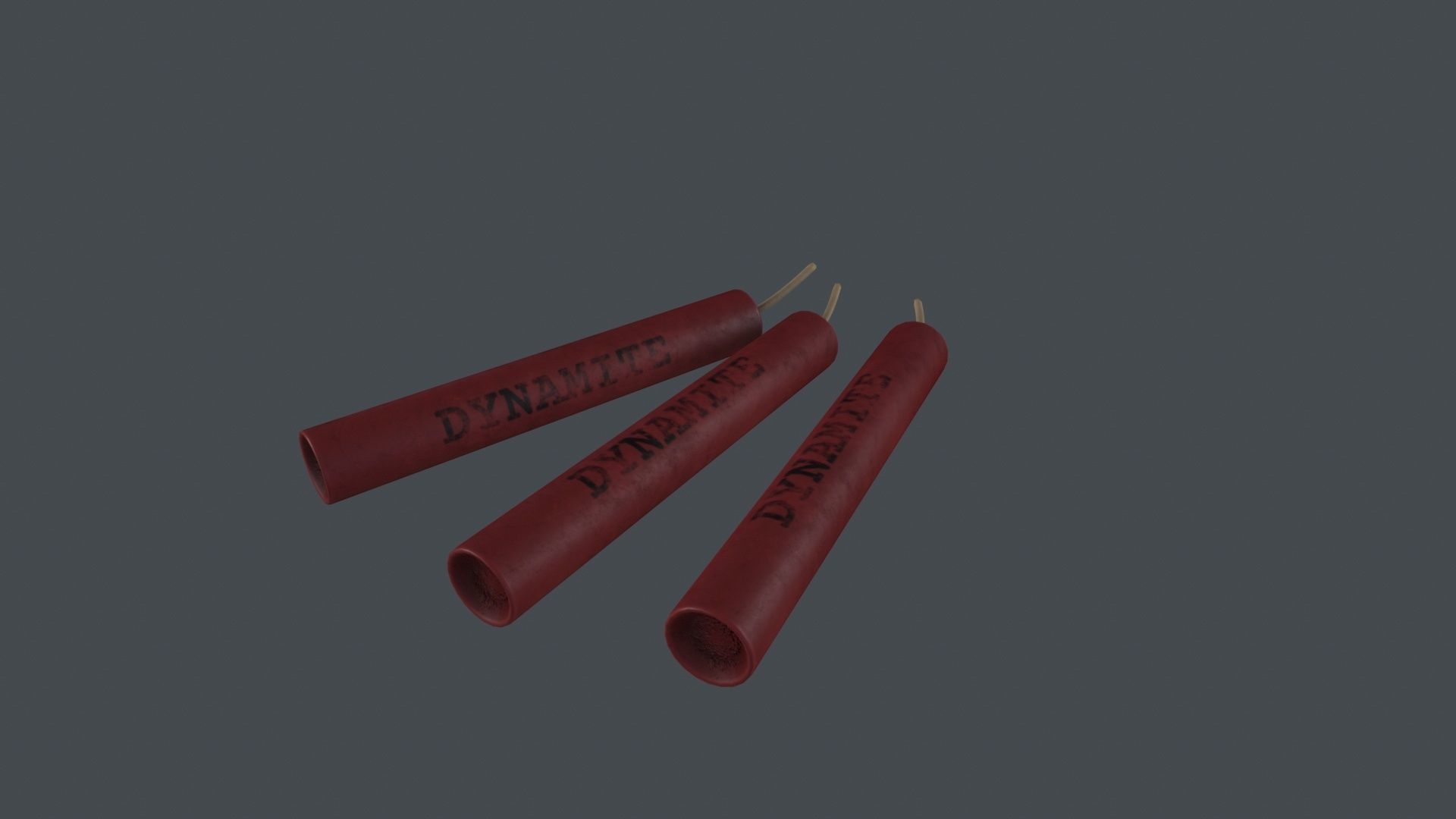 3D model Dynamite 3D Moedel VR / AR / low-poly | CGTrader