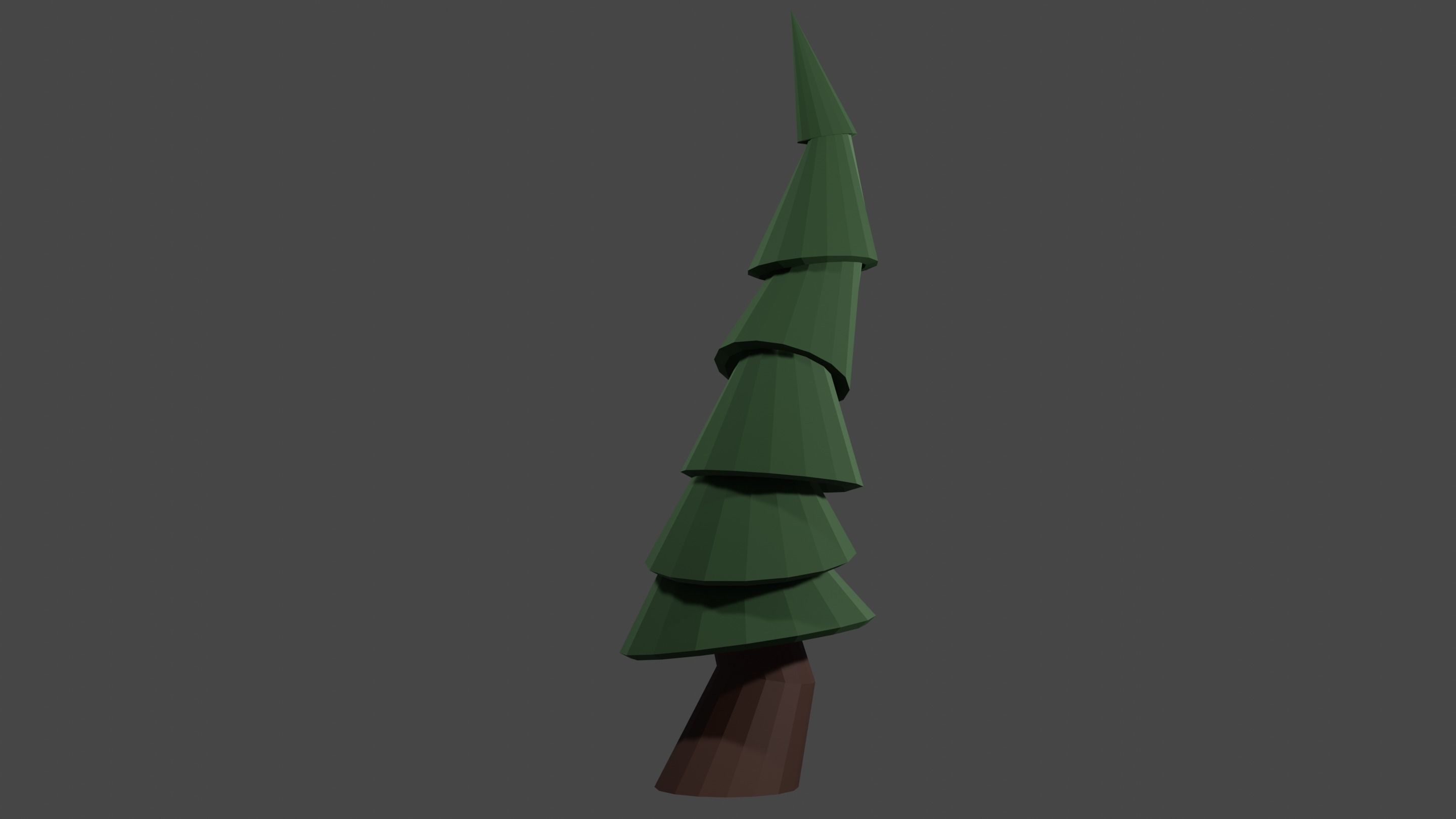 3D model Evil tree prop VR / AR / low-poly | CGTrader