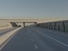 Highway animation scene 3D model animated rigged | CGTrader